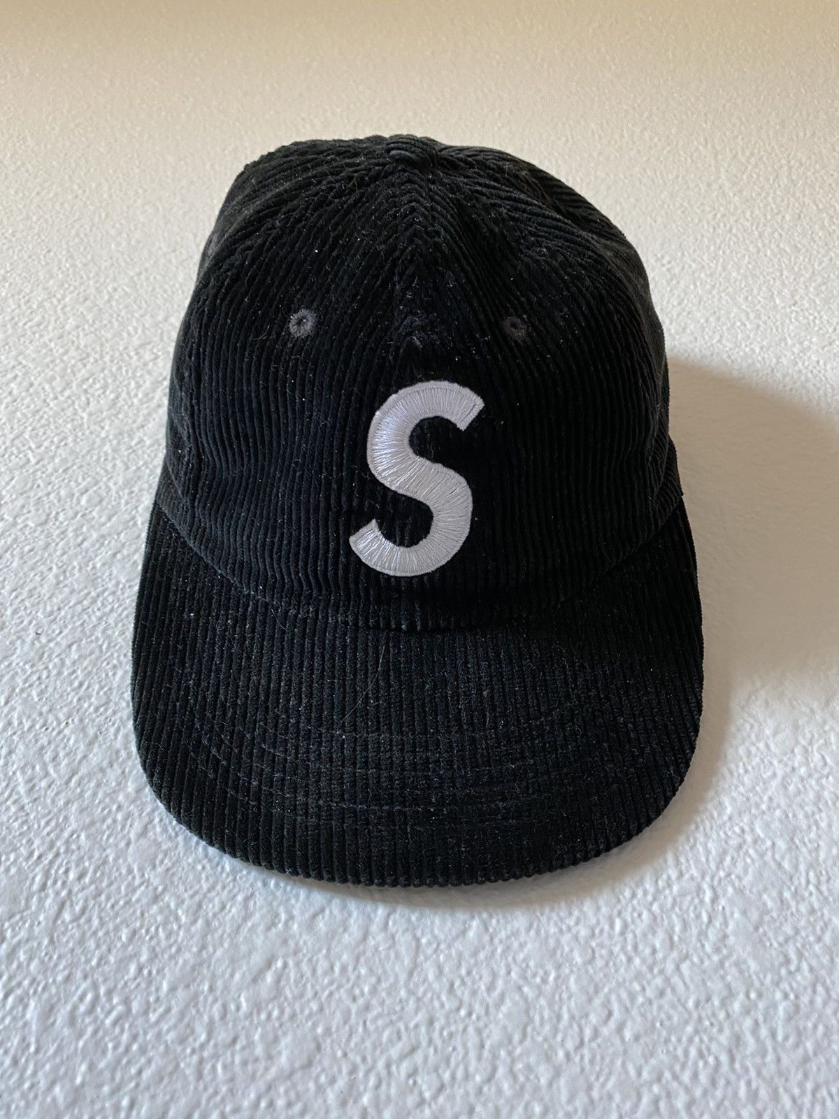 Supreme S Logo Corduroy Hat | Grailed