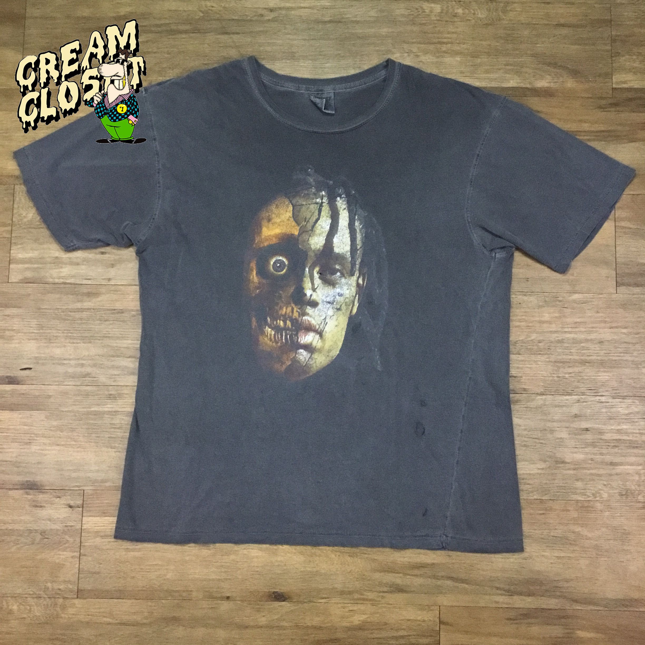 Travis Scott Travis Scott Zombie Face Rodeo Anti Tour Merch Tee | Grailed