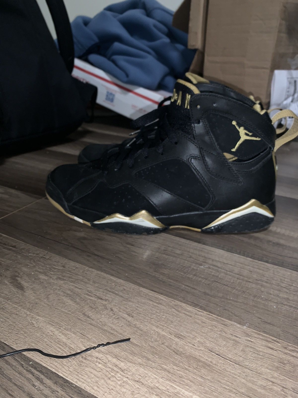 Jordan Brand Jordan 7 GMP Golden Moments Package 2012 | Grailed