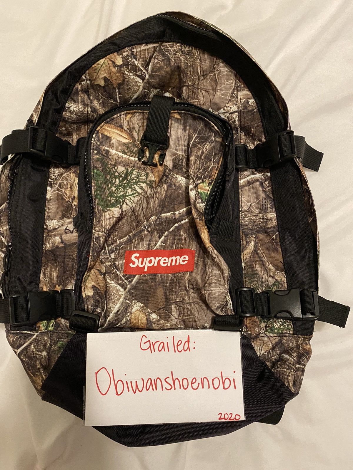 Supreme SUPREME REALTREE BACKPACK CAMO FW19 | Grailed