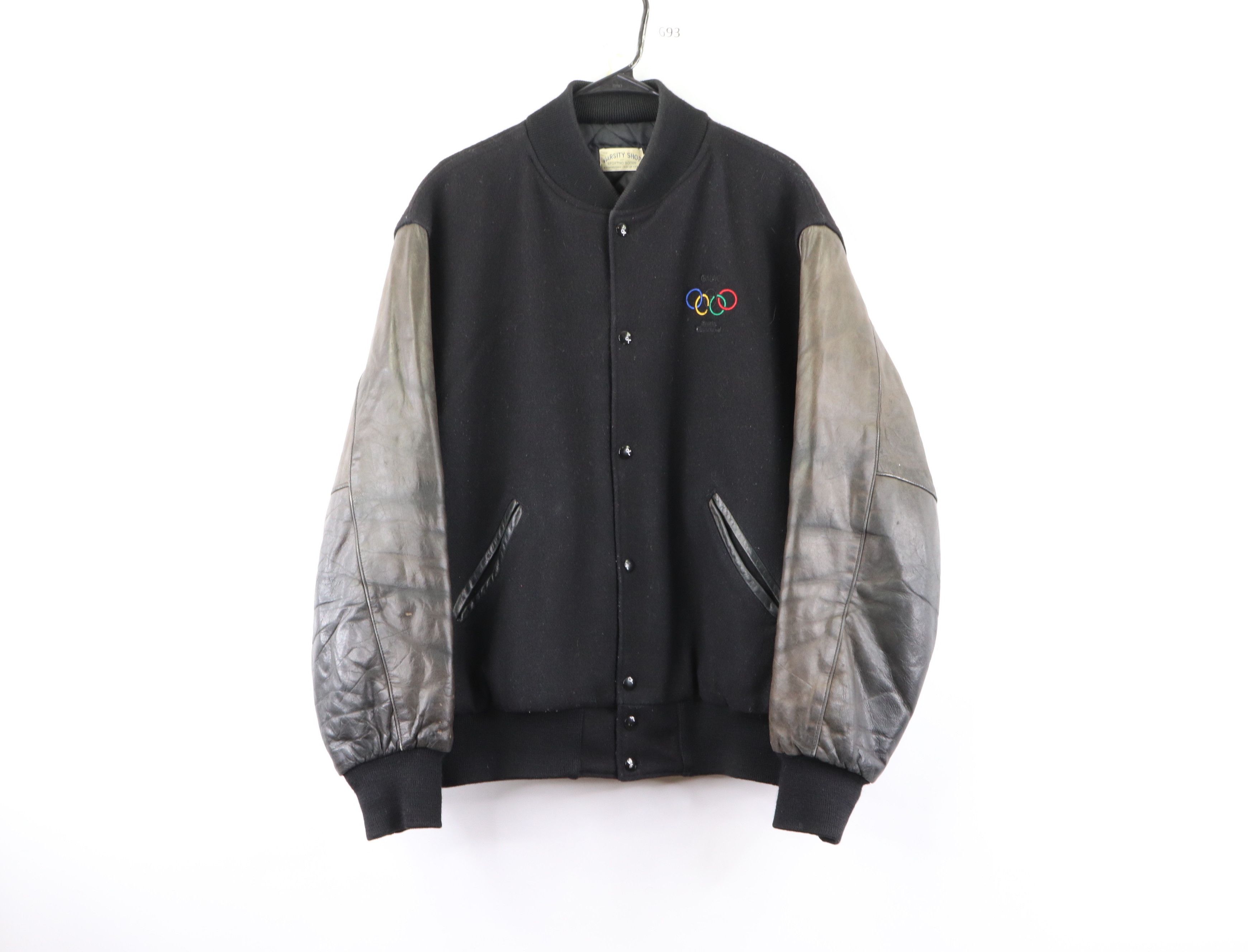 Vintage 90s GMAC Sports Illustrated Olympics Varsity Jacket | Grailed