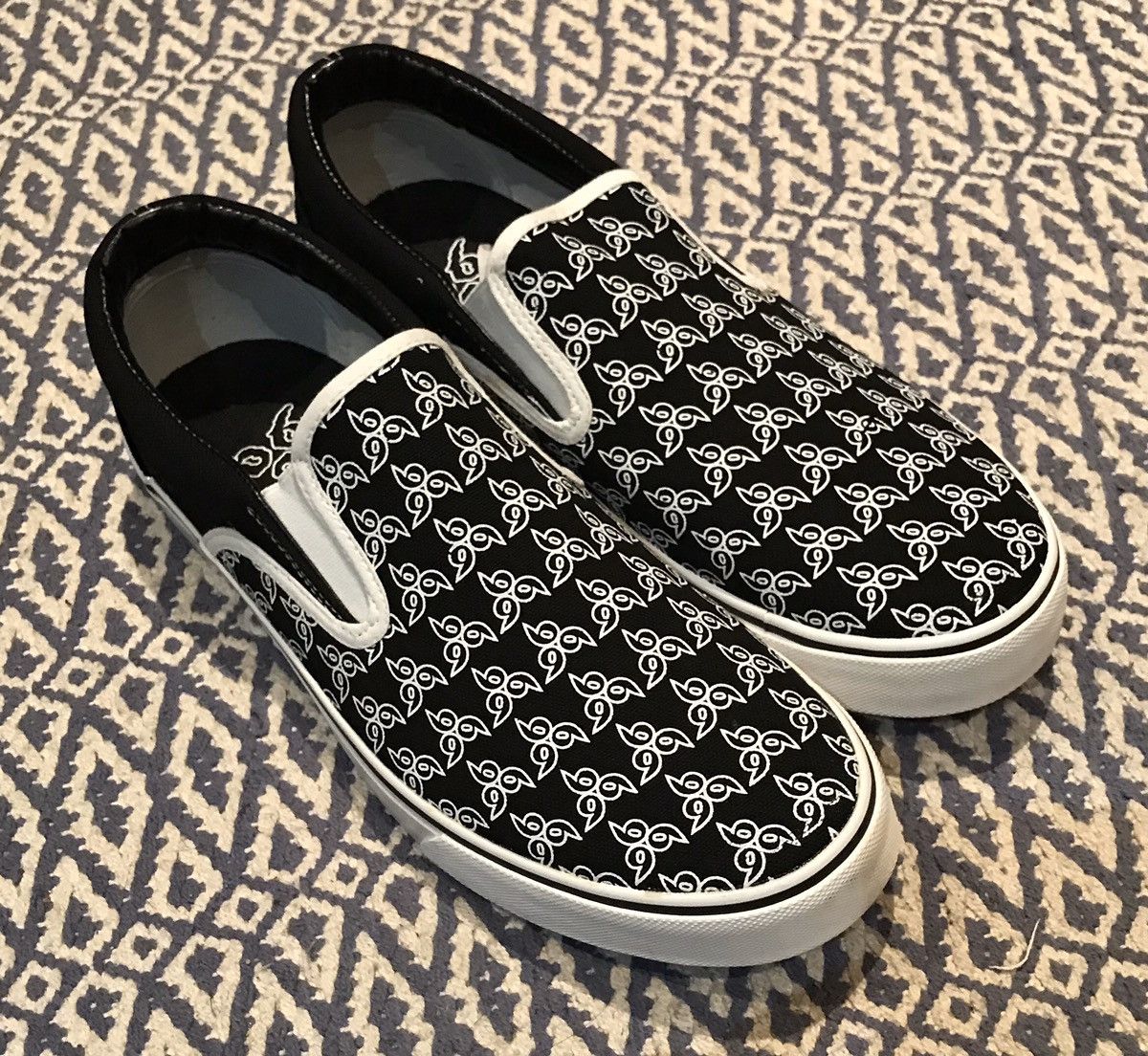 999 Club × Vans Juice WRLD 999 no vanity slip ons | Grailed