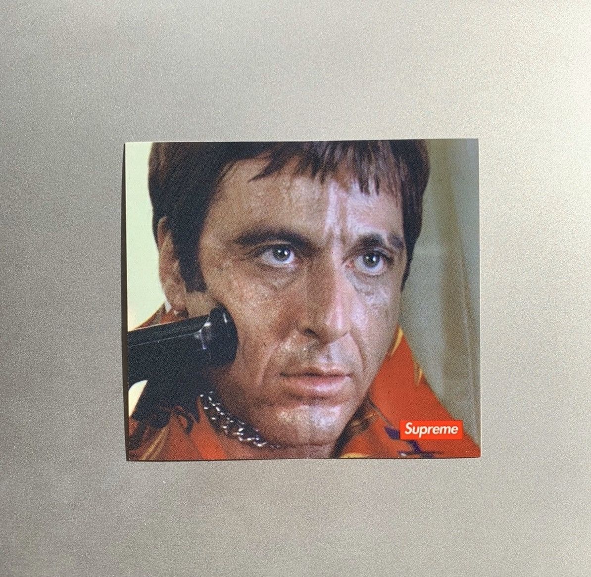 Supreme SUPREME SCARFACE SHOWER STICKER | Grailed