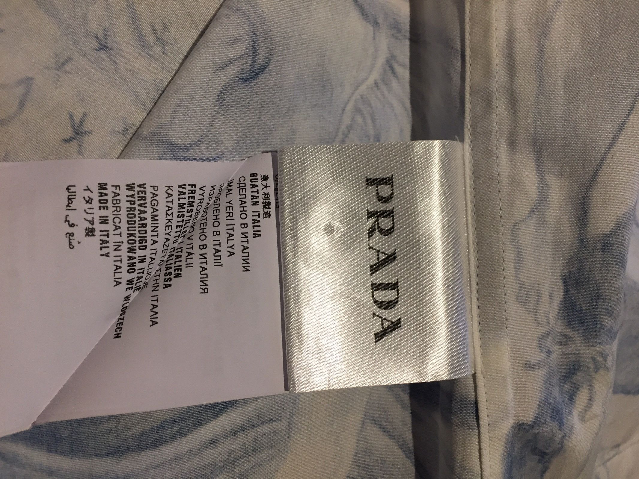 Prada AW2016 Christophe Chemin Print Shirt | Grailed