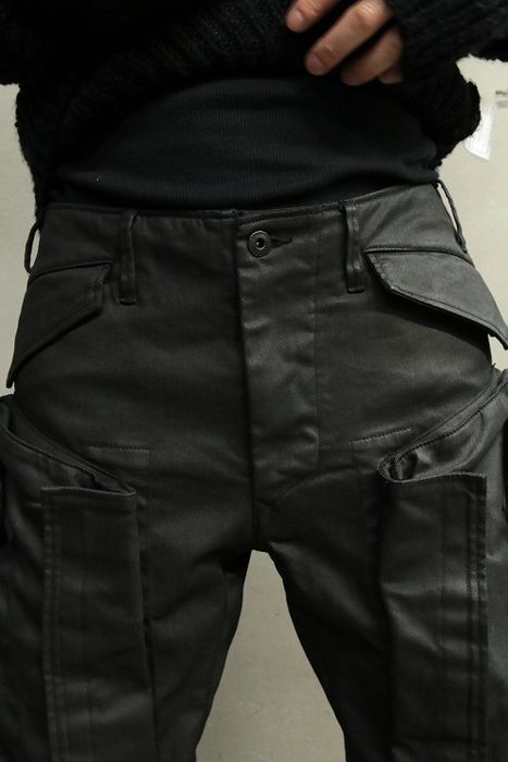 Julius Julius Runway FW16 Beast Coated Cargo Pants | Grailed