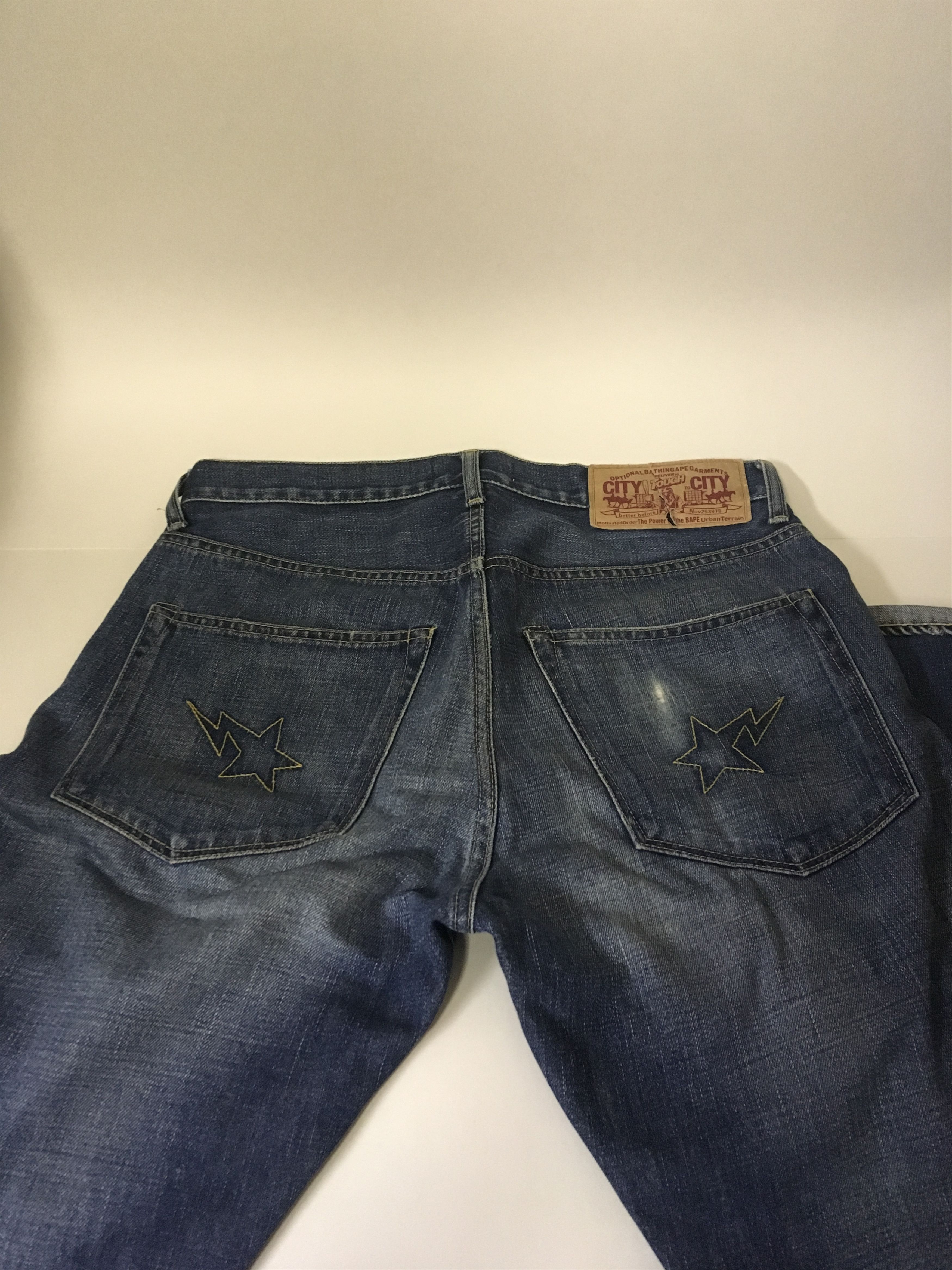 Bape A Bathing Ape Bapesta Jeans | Grailed