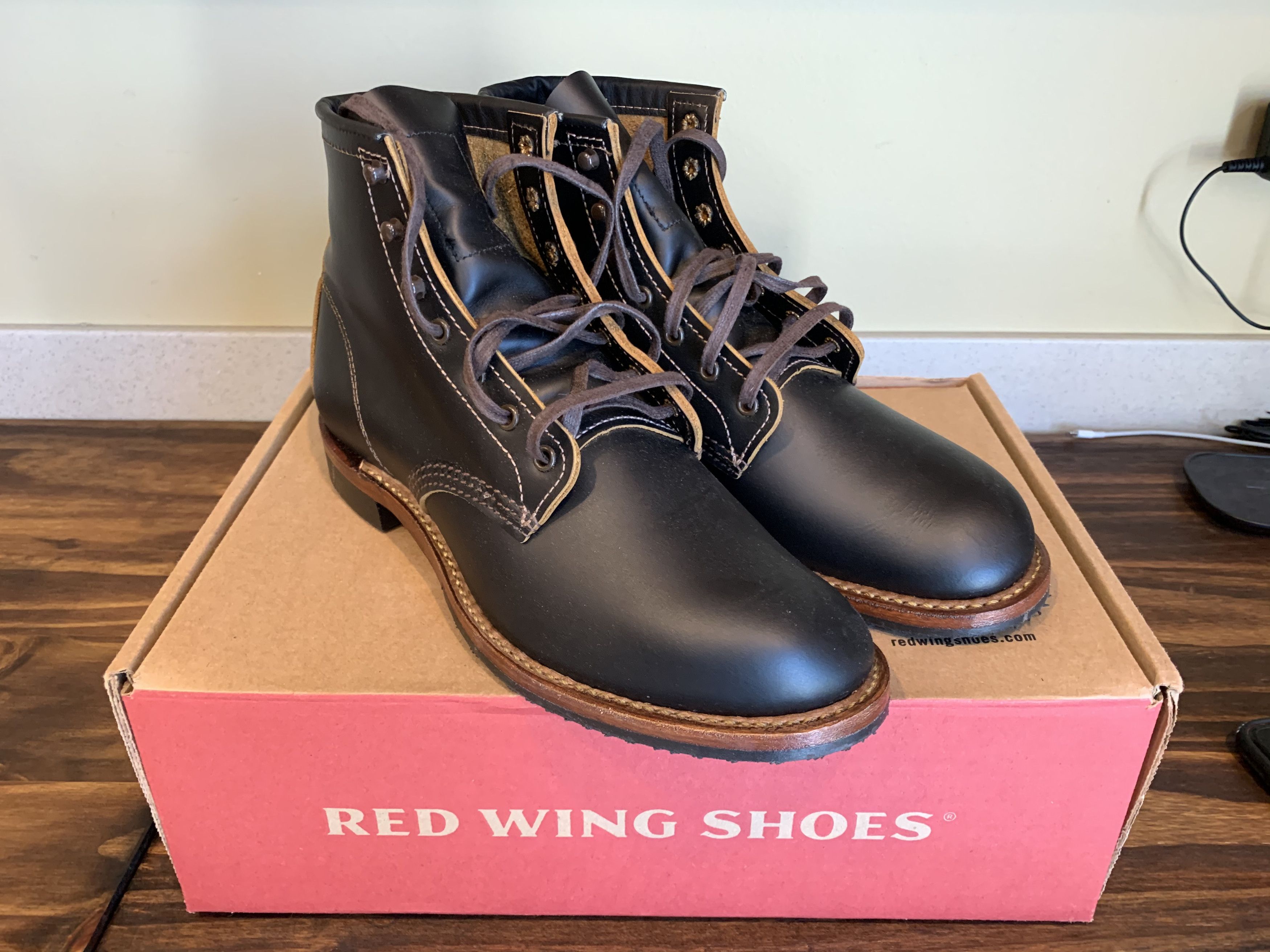 Red Wing Red Wing Beckman in Black Klondike | Grailed