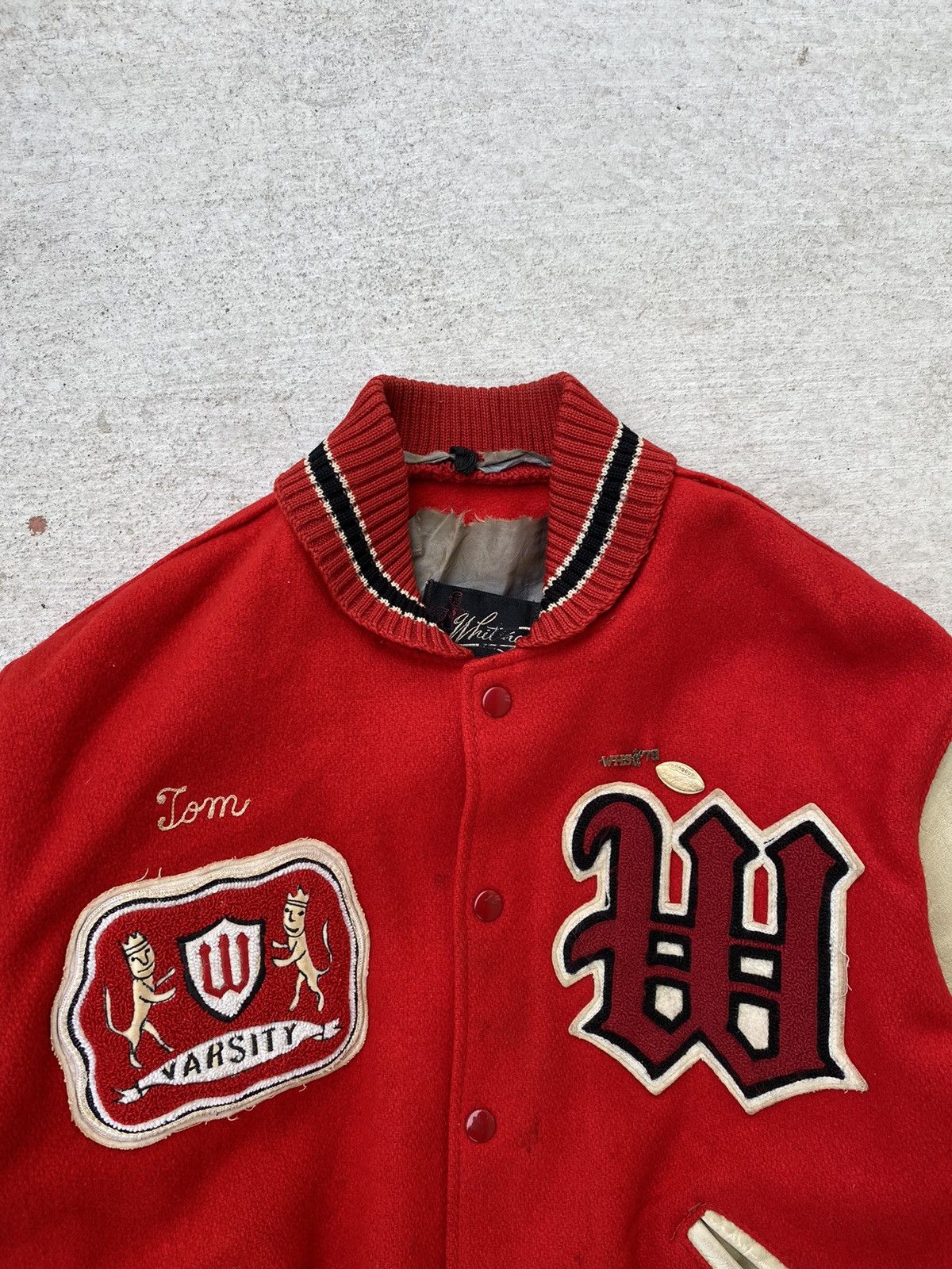 Vintage 1940s WHS Varsity Jacket | Grailed