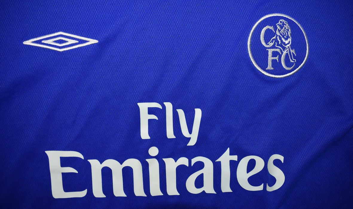 Umbro Chelsea 2002 Umbro Fly Emirates Long Sleeve Jersey | Grailed