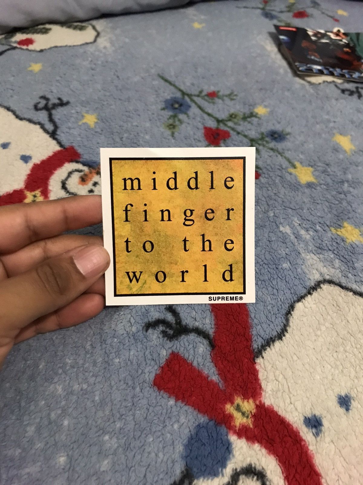 Supreme Middle Finger To The World | Grailed