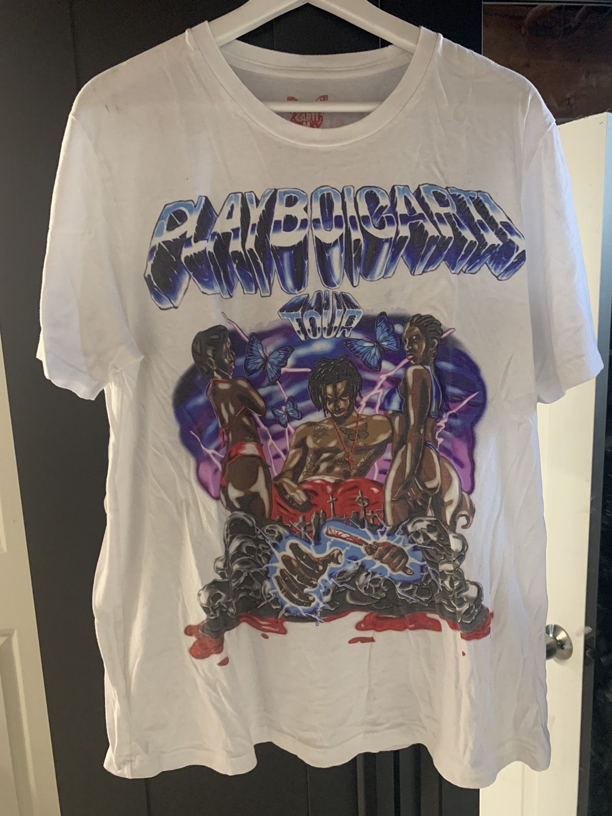 Playboi Carti Playboi carti 2017 Tour Merch tee | Supreme Revenge ...