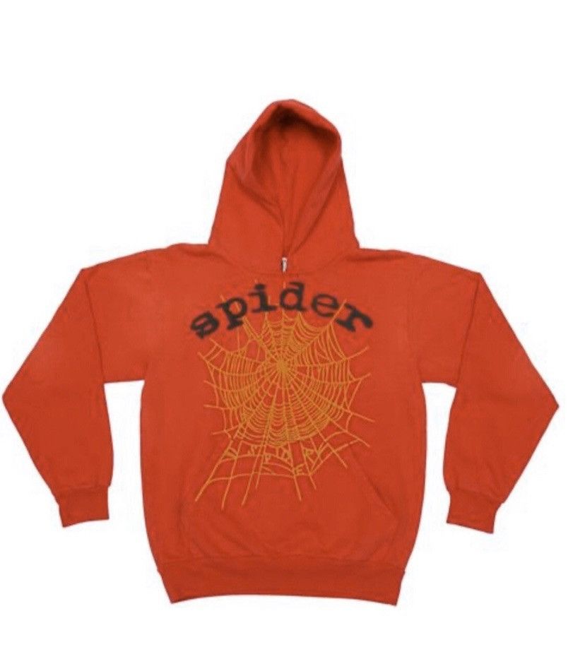 Spyder × Young Thug Red Young Thug Spider Hoodie | Grailed