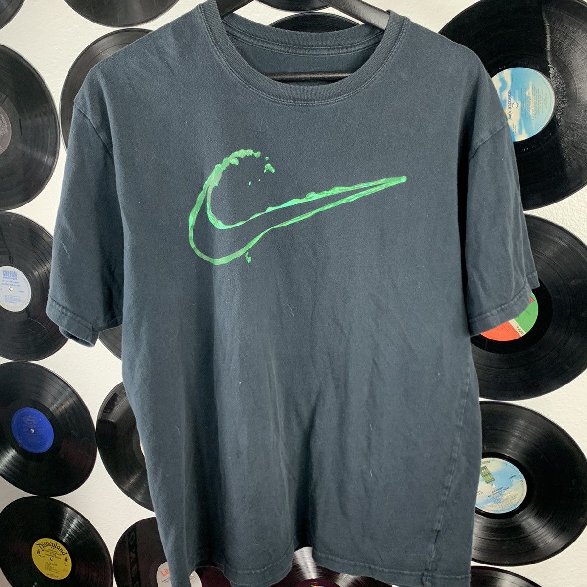 Nike × Other × Vintage Vintage Nike Check Slime Logo Tee Shirt | Grailed