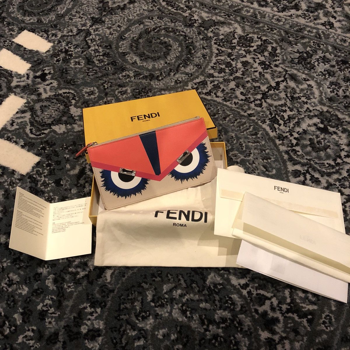Fendi Fendi Bugs Eye Pouch BNTW With Receipts | Grailed