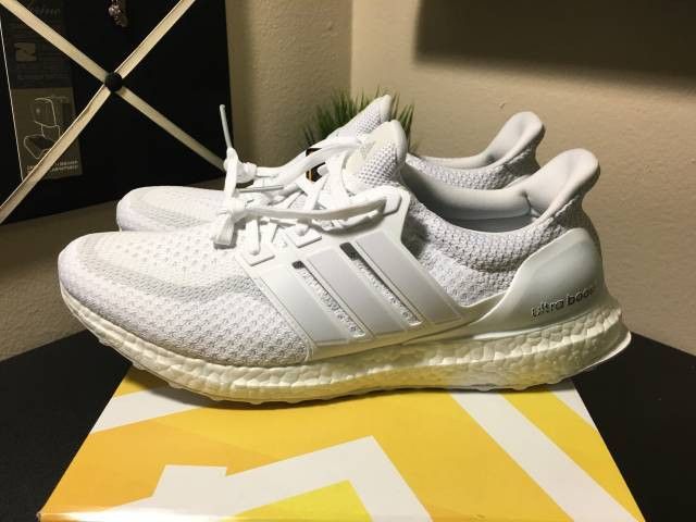 Adidas Triple White Ultra Boost 2.0 | Grailed