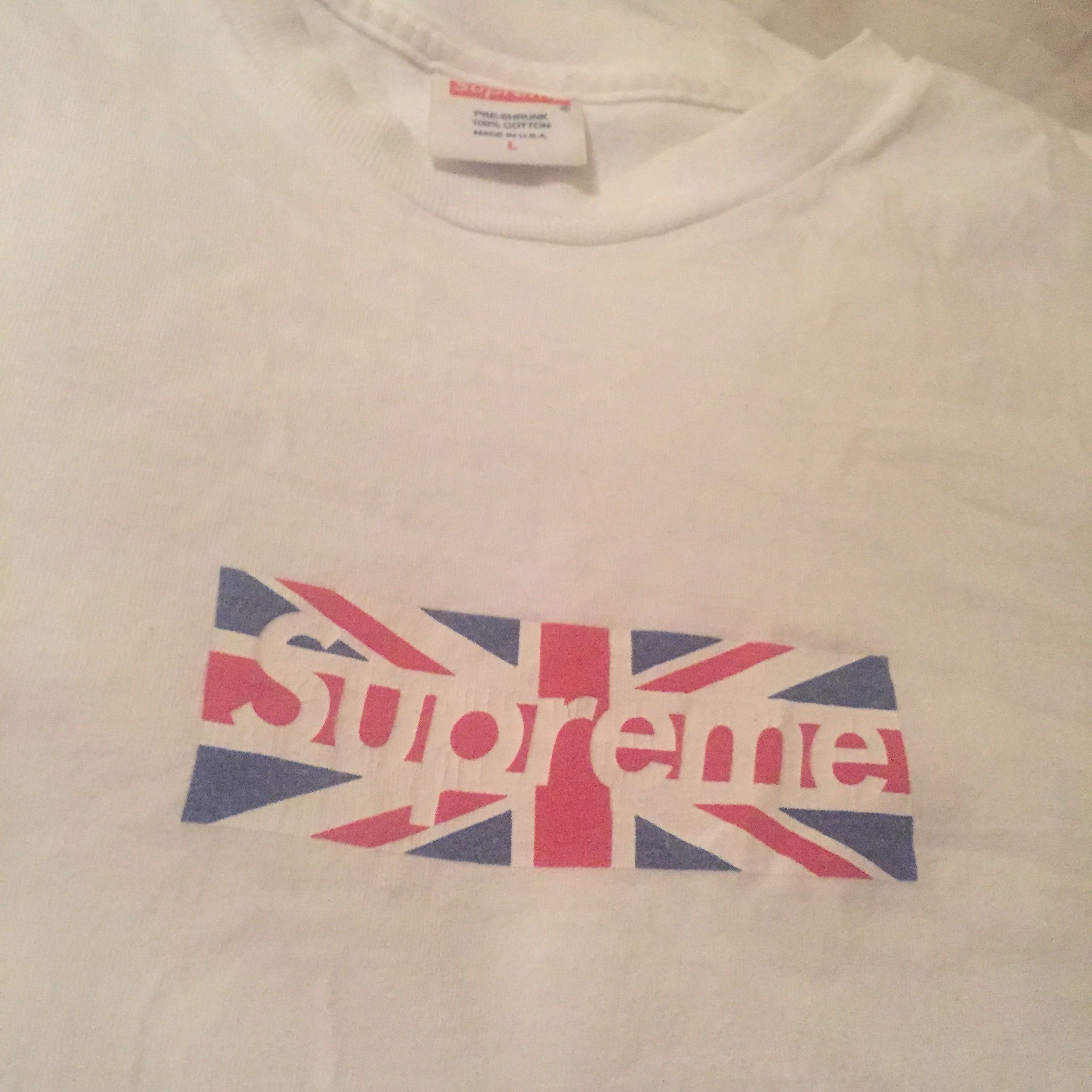 Supreme Union Jack Box Logo | Grailed