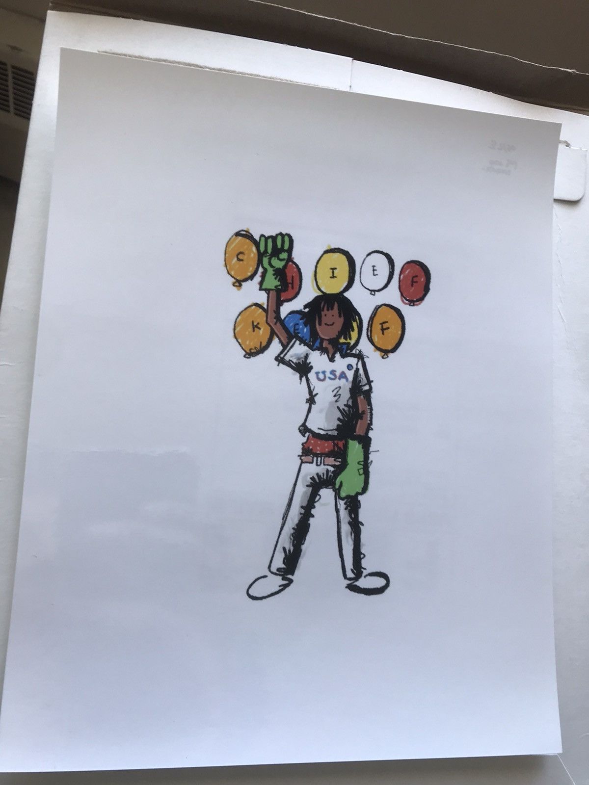 Art × Other × Vintage Kodone Chief Keef Print | Grailed
