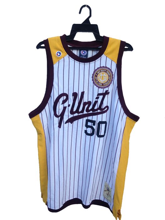 G Unit Authentic 50 Cent G-Unit Basketball Jersey Mens Hip Hop | Grailed