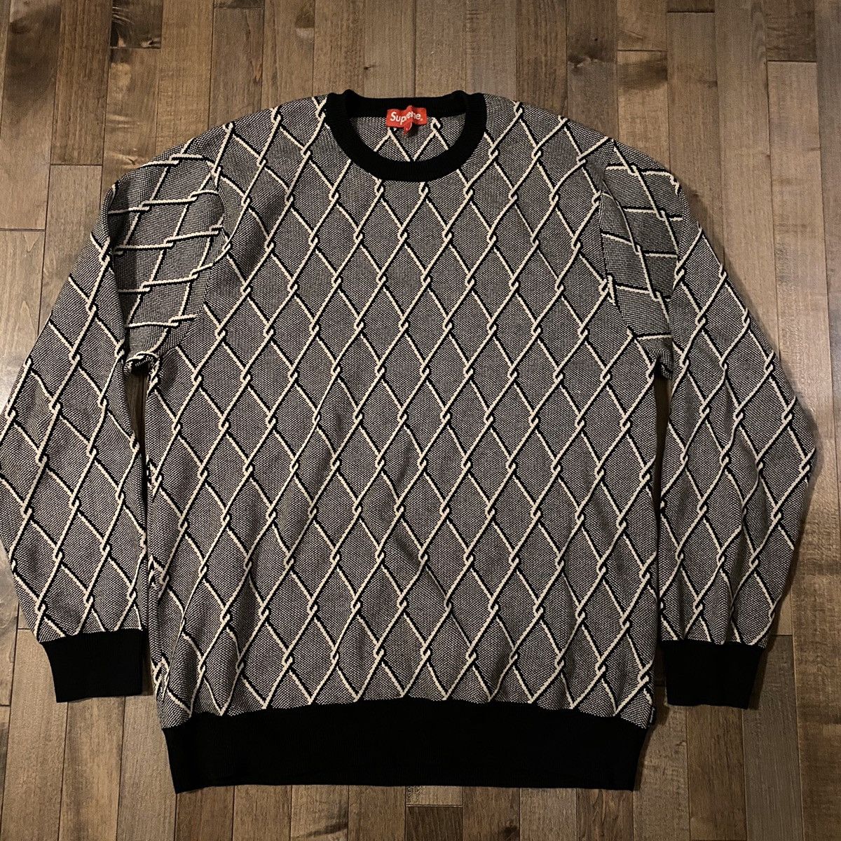 Supreme Chain Link Sweater | Grailed