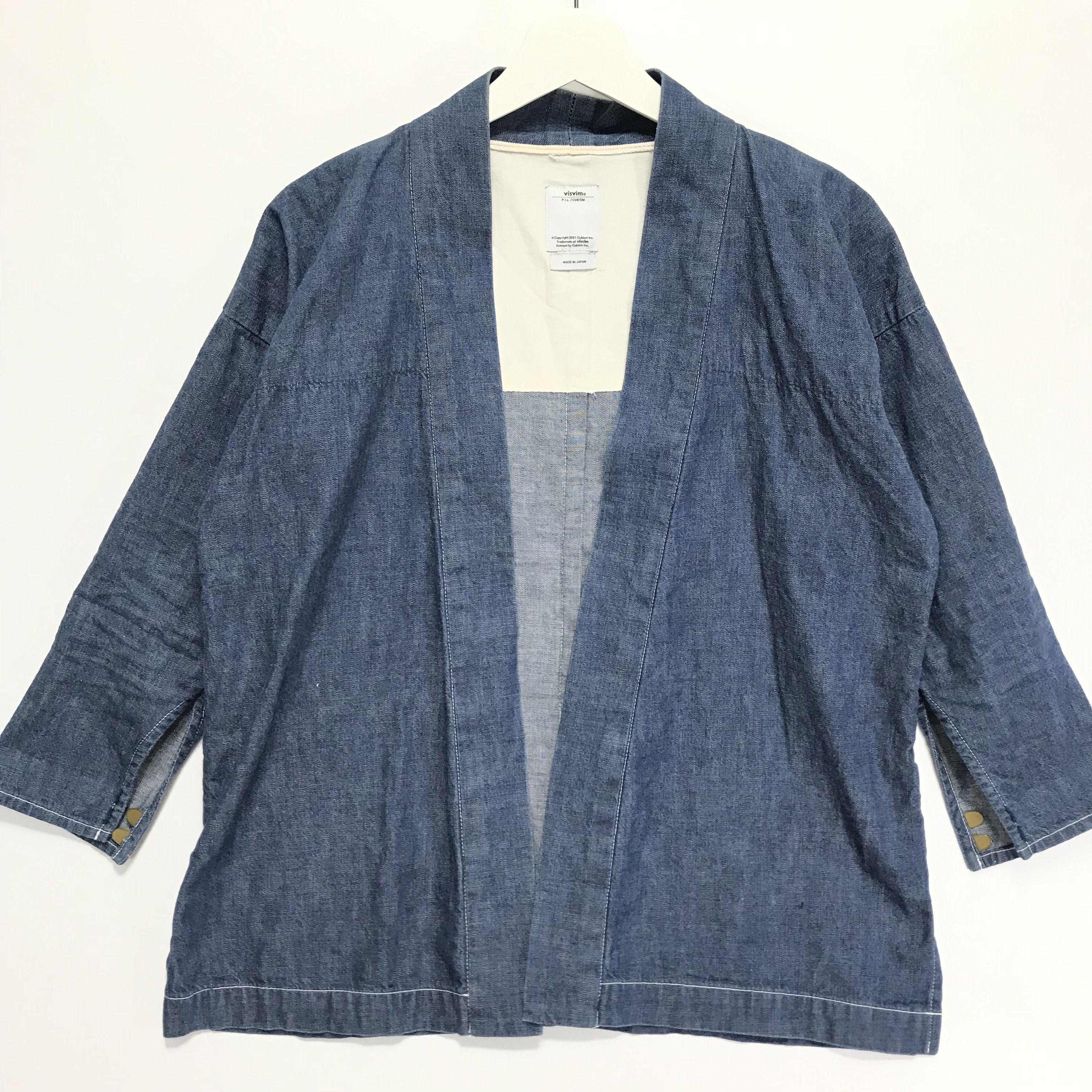 Visvim [S] VISVIM 15SS NORAGI SHIRT INDIGO ONE WASH | Grailed