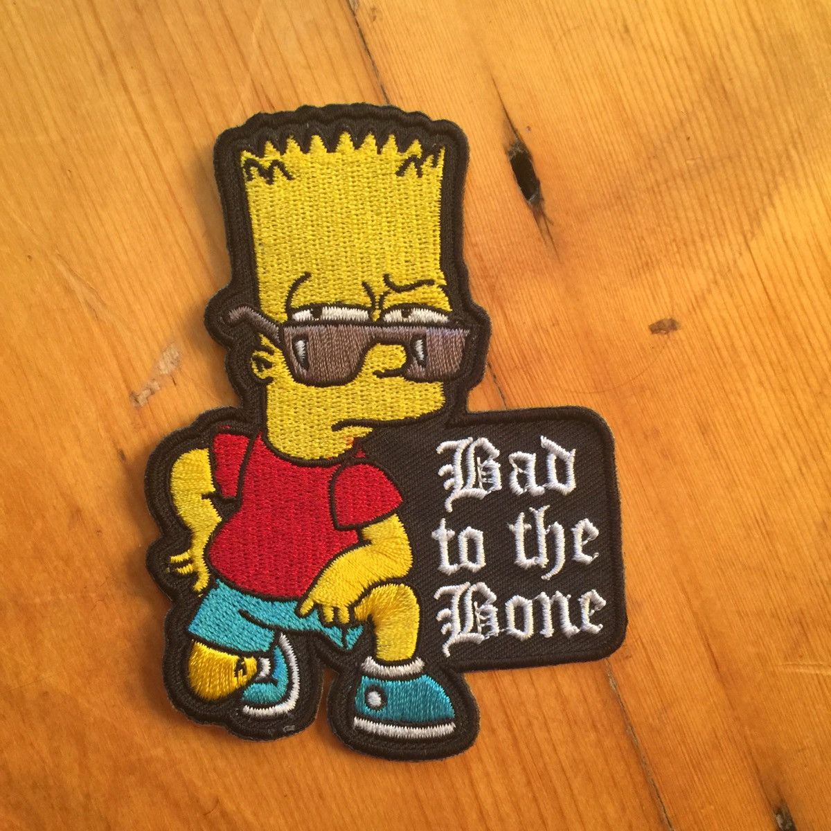 The Simpsons × Vintage Bart Simpson patch | Grailed