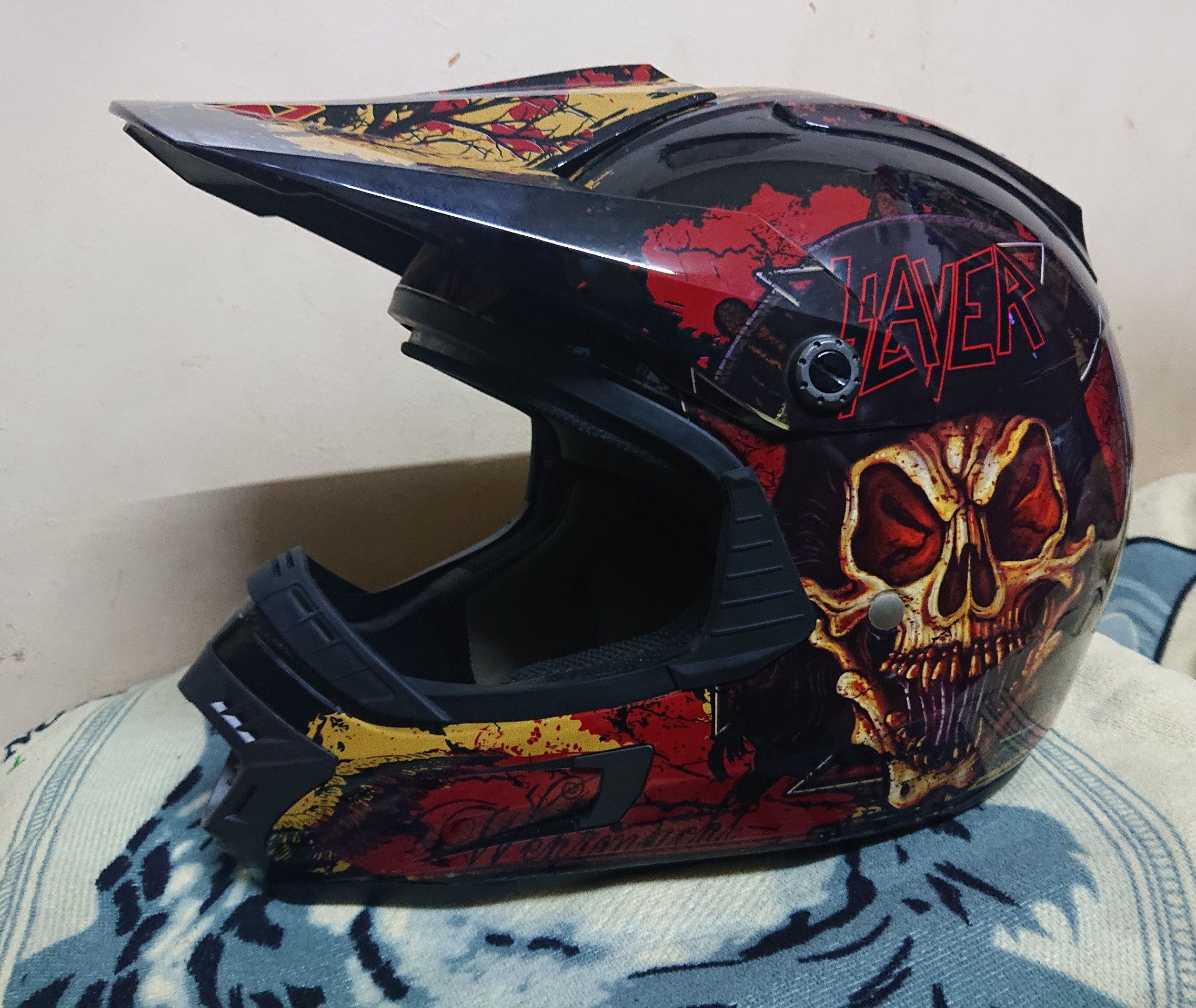 Slayer Authentic oneal SLAYER helmet motocross by rockhard | Grailed