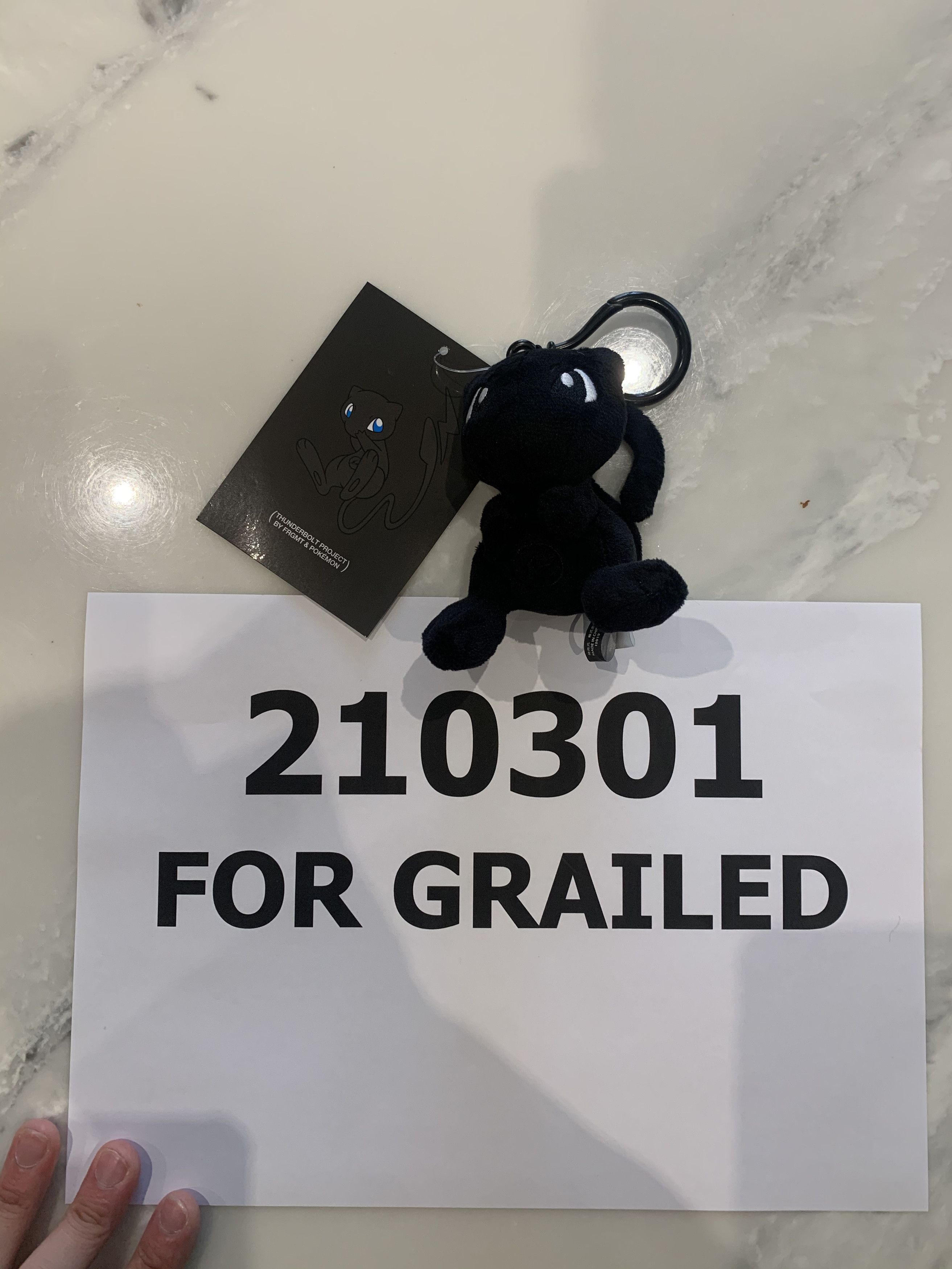 Fragment Design Project Fragment x Pokémon Mew Mascot Keychain | Grailed