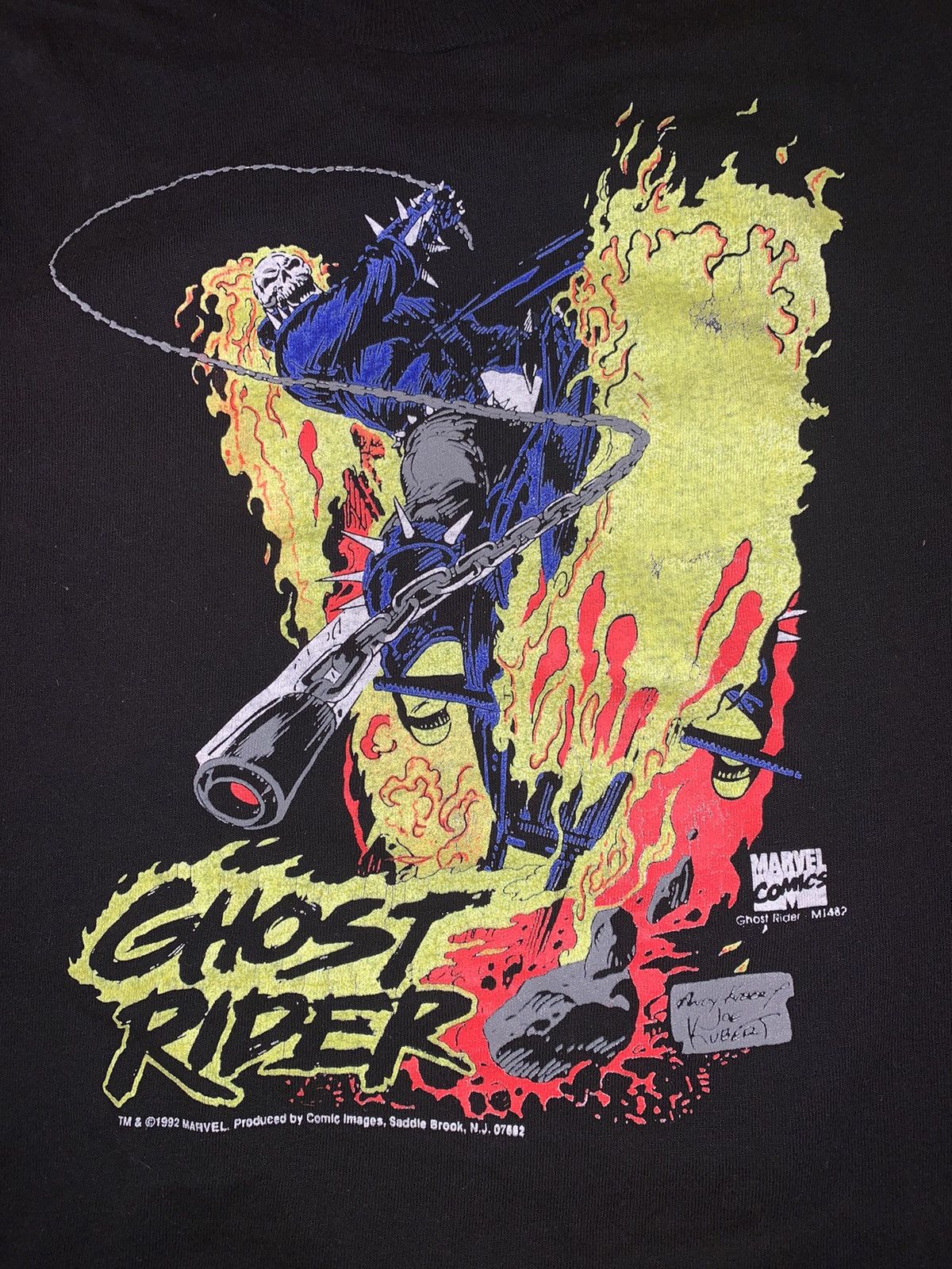 Marvel Comics × Very Rare × Vintage 1992 ghost rider Andy joe kubert ...