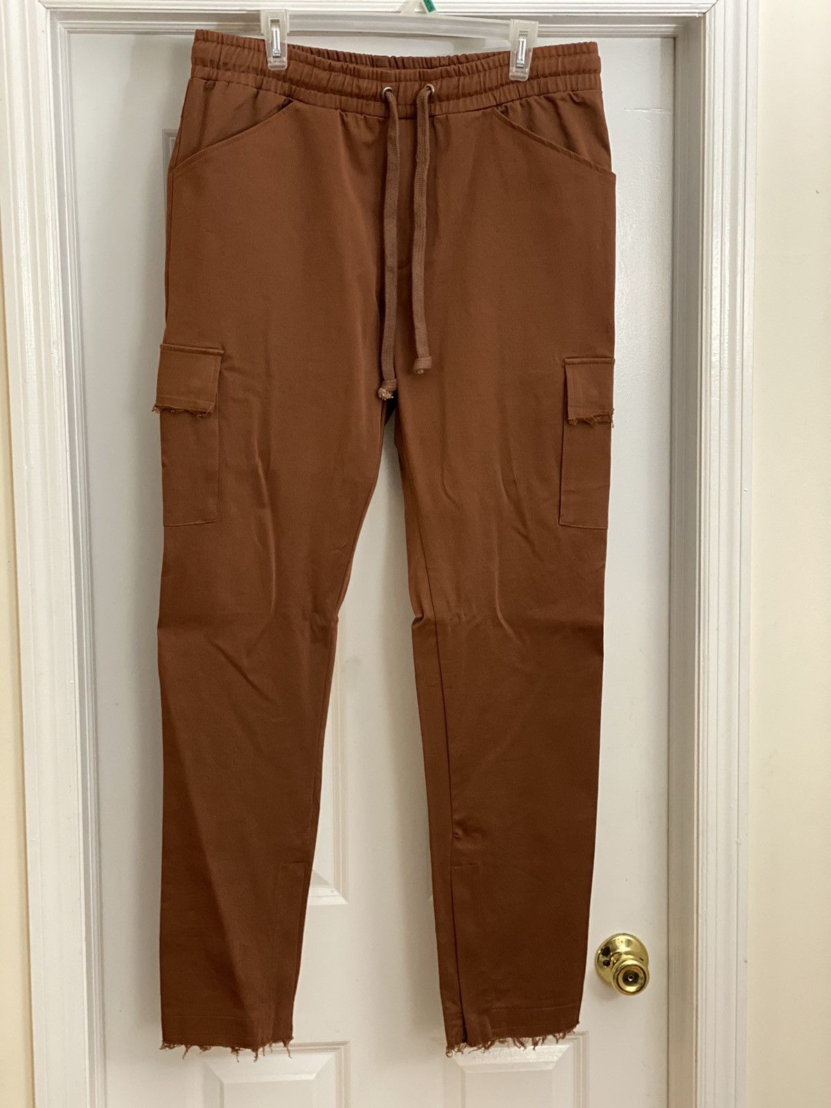 Keeping NY Everywhere Knyew burnt orange cargo pants | Grailed