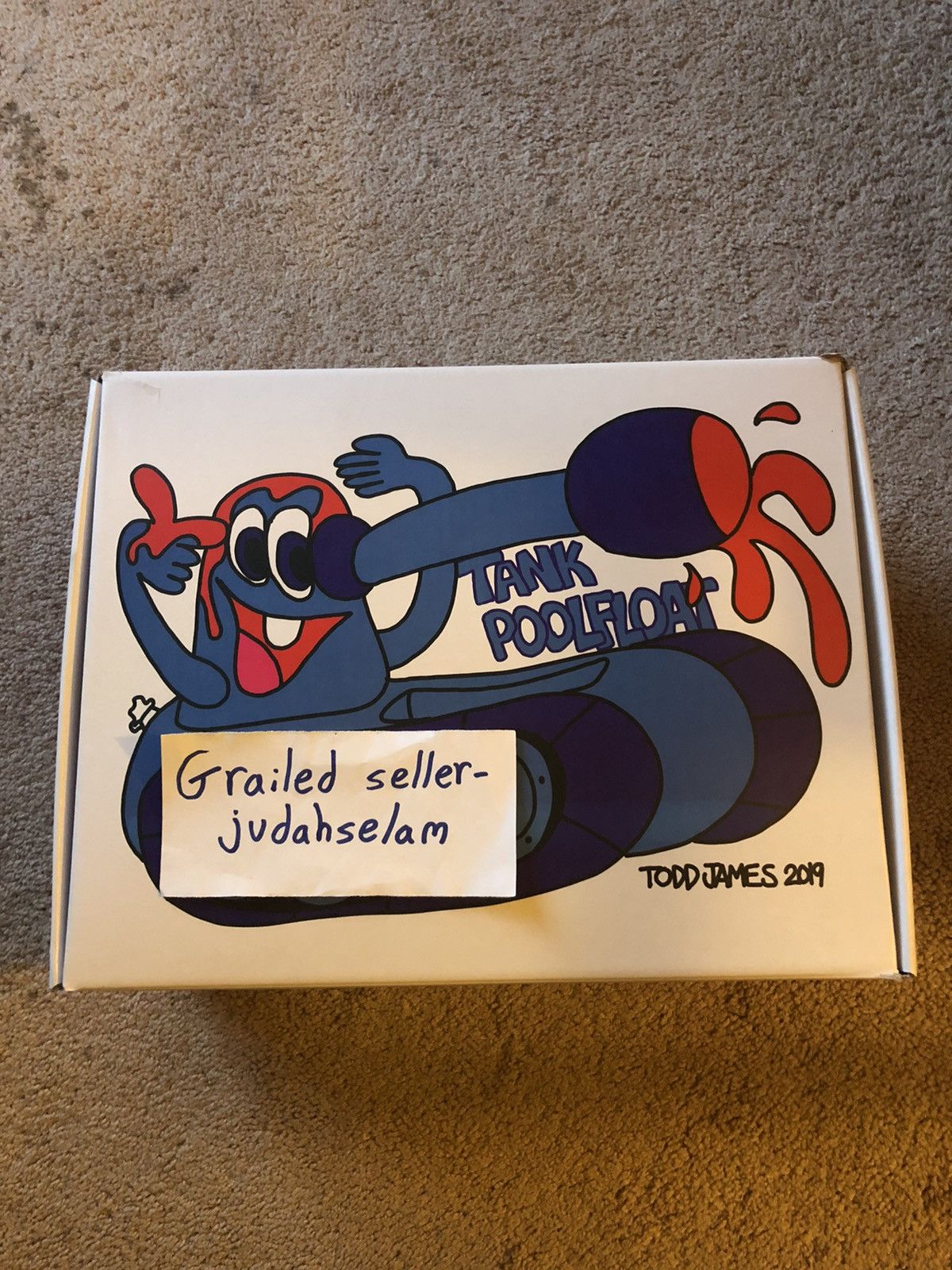 Custom Tank Pool Float - Case Studyo x Todd James | Grailed