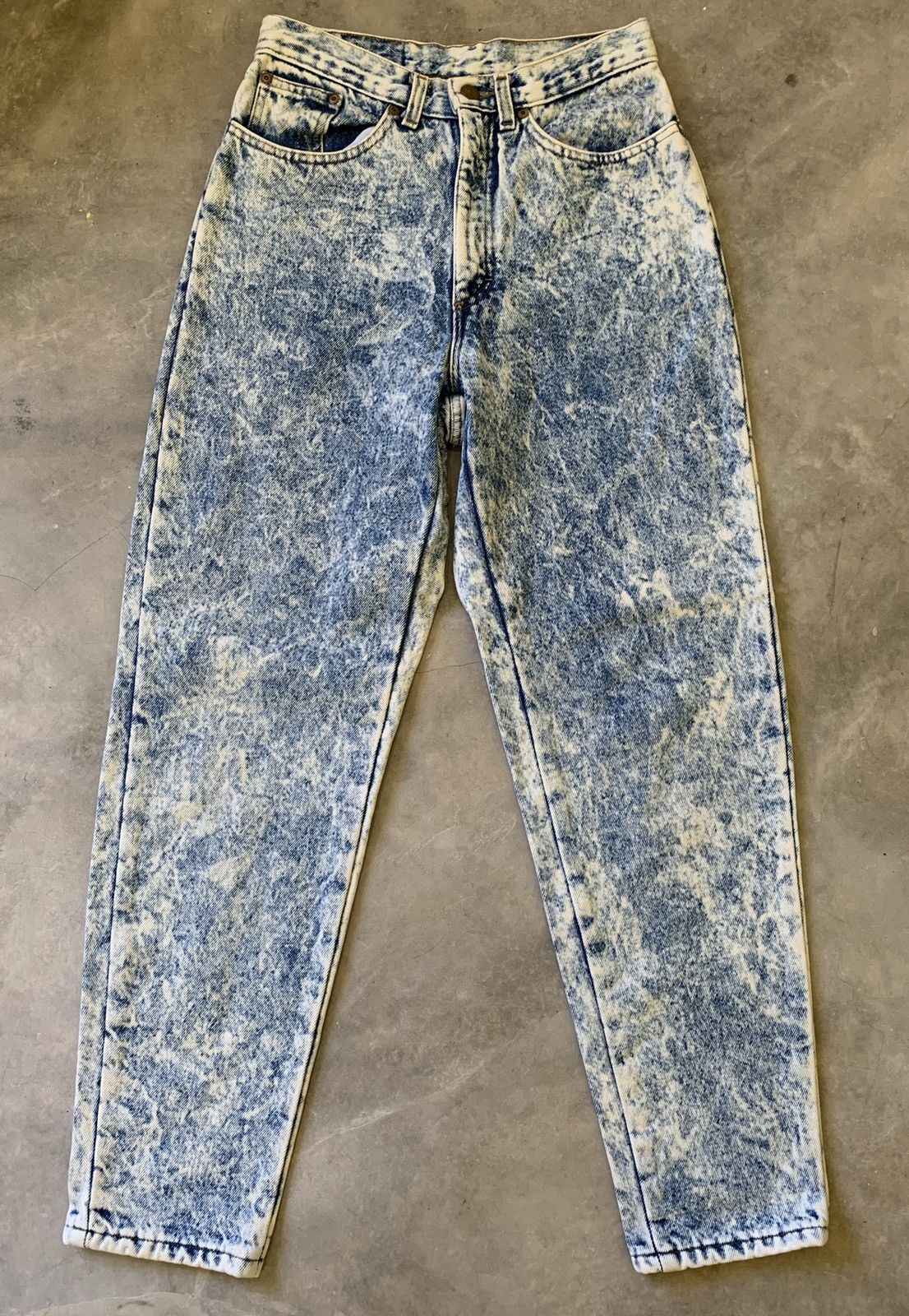 Vintage 🔥Rare🔥Vtg 80s L.L Bean Snow wash Acid wash Jeans | Grailed