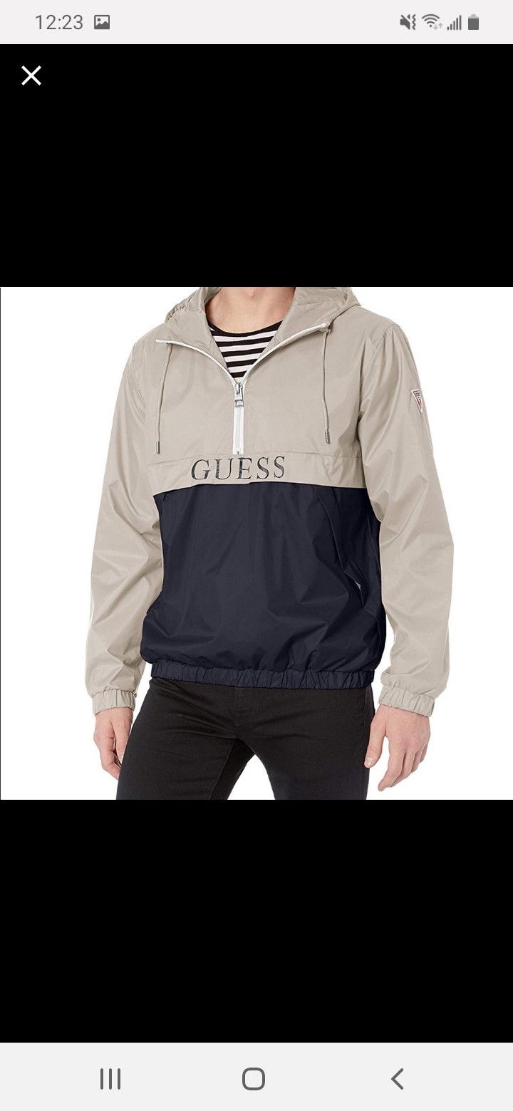 Guess xxl wind breaker jacket | Grailed