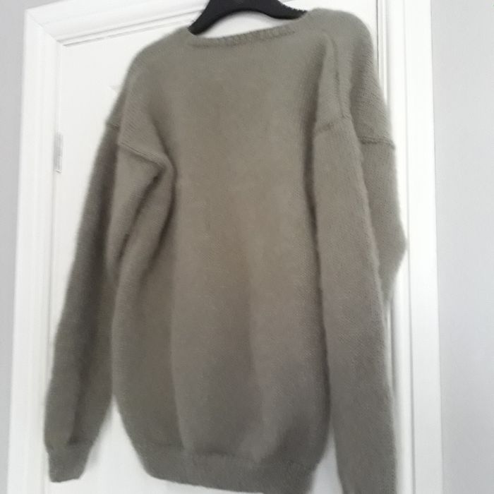 Custom Kurt Cobain MTV Unplugged Replica Cardigan. Mohair Green.L | Grailed