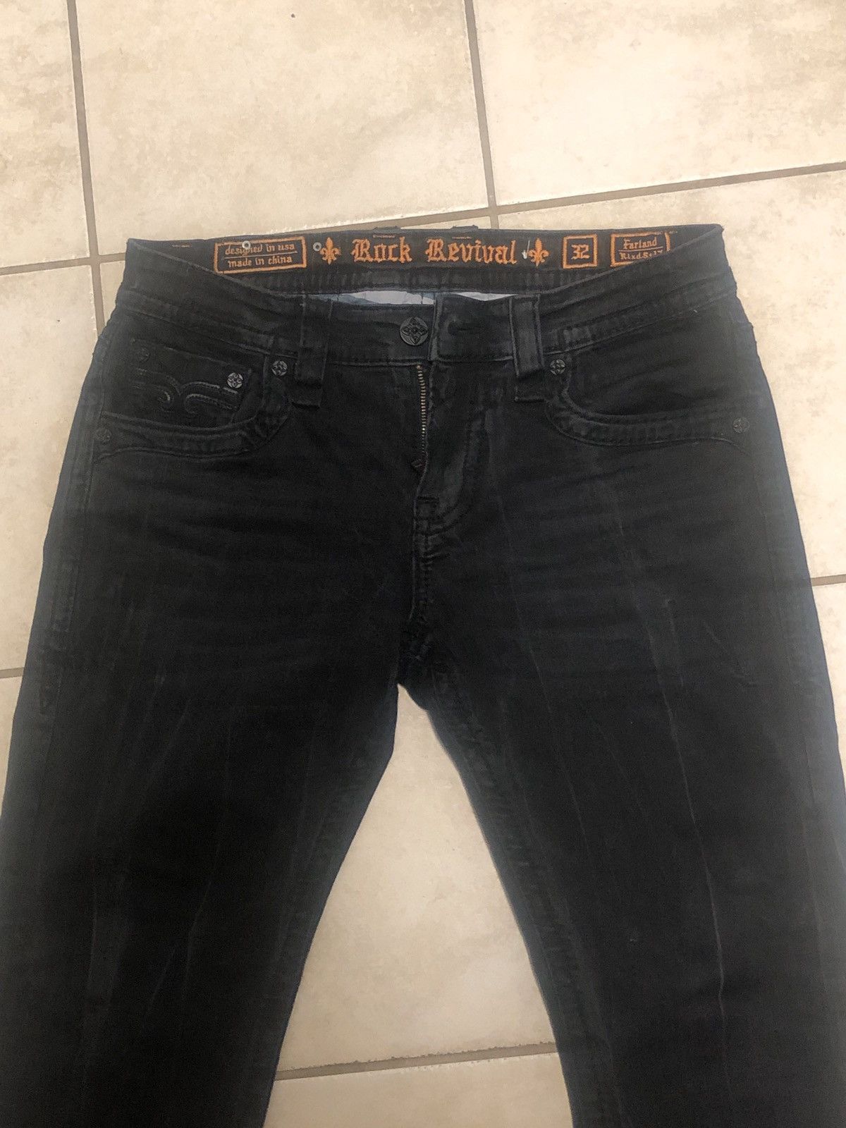 Rock Revival Black Rock revival jeans | Grailed