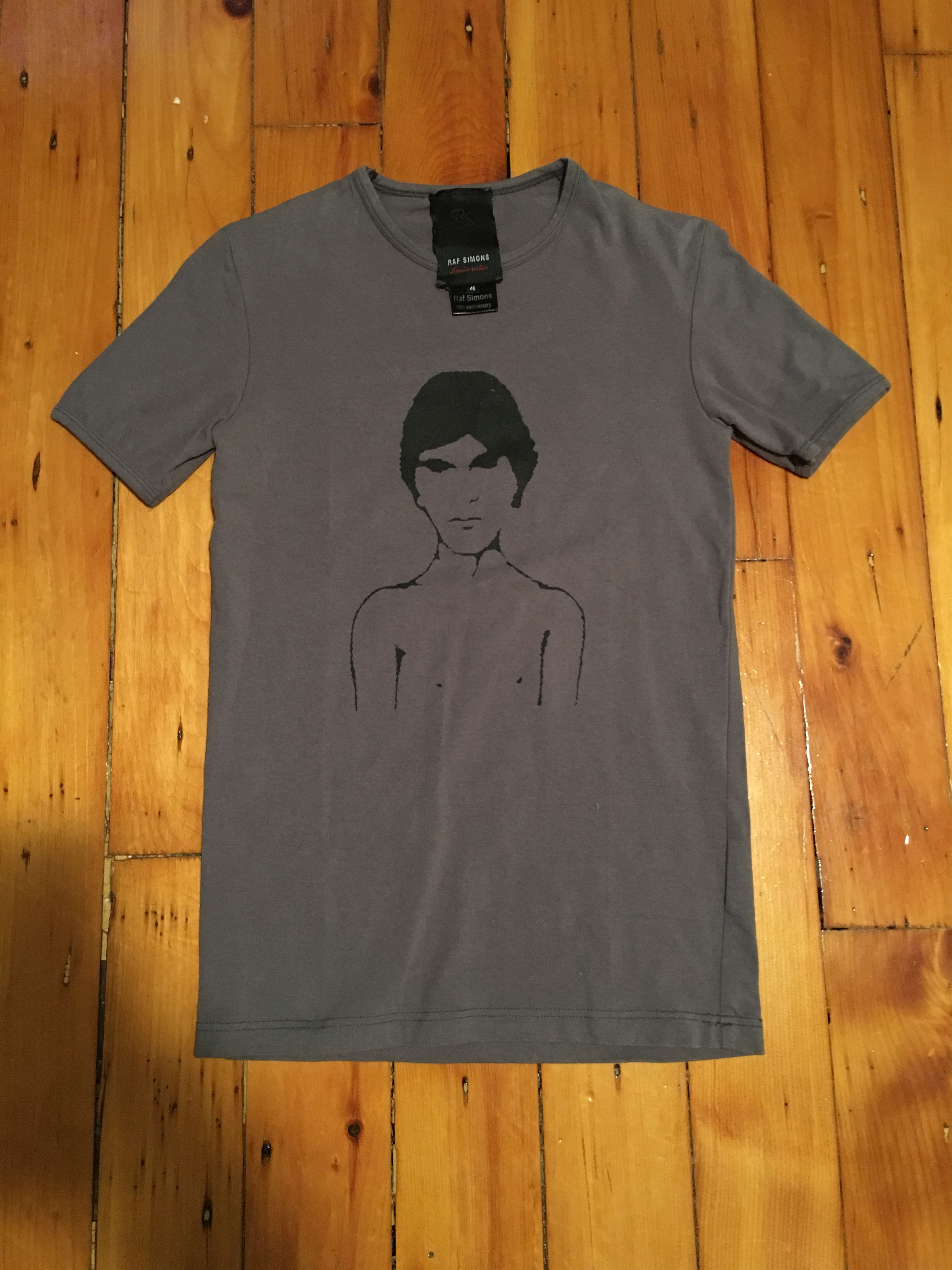 Raf Simons Raf Simons Limited Edition 10th Anniversary Tee | Grailed