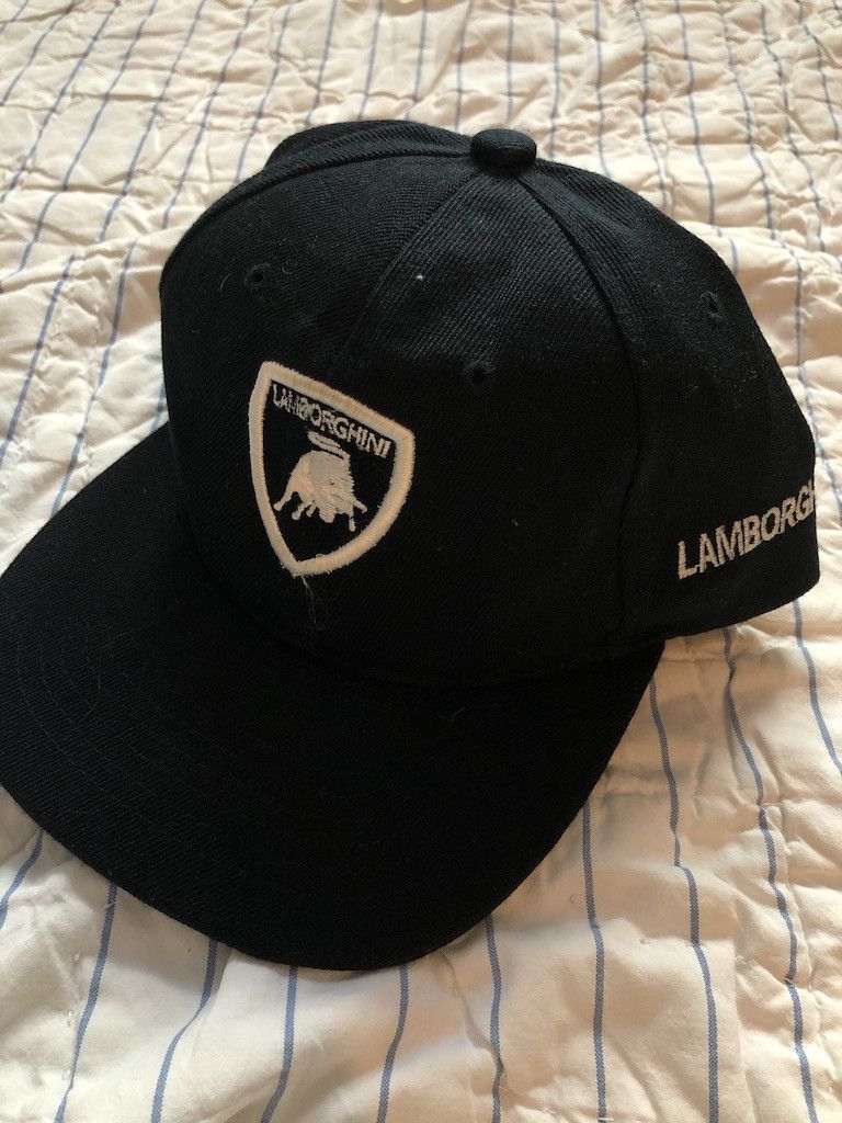 Lamborghini × Streetwear × Vintage Vtg 90s Lamborghini Hat | Grailed