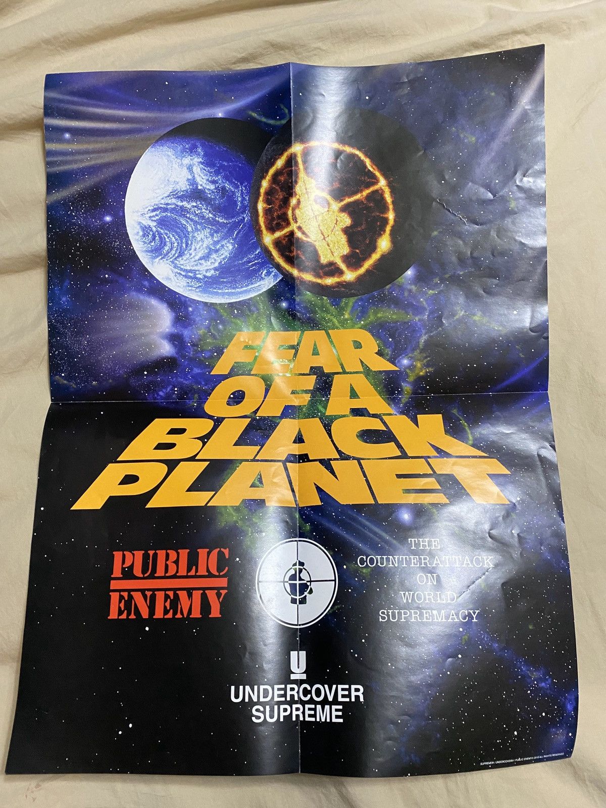 Supreme Fear Of A Black Planet Poster | Grailed