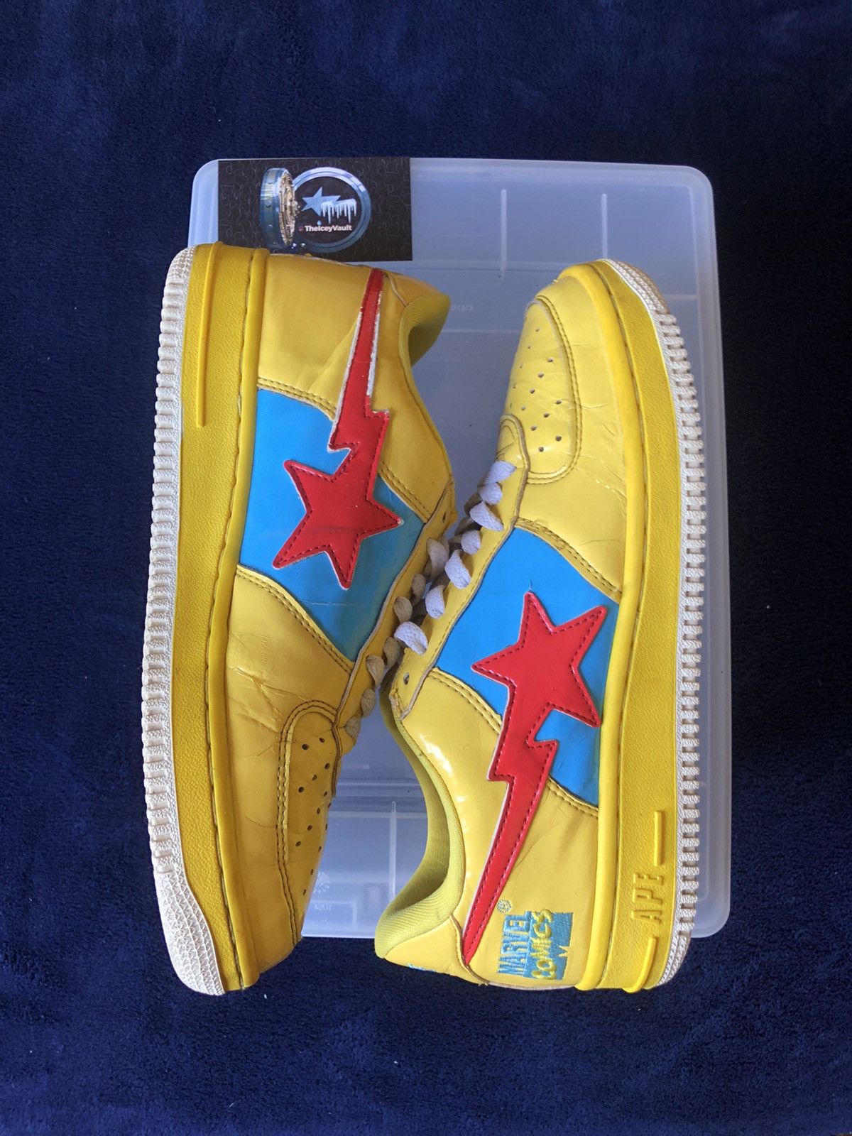 Bape Bape x Marvel Thor Bapestas | Grailed