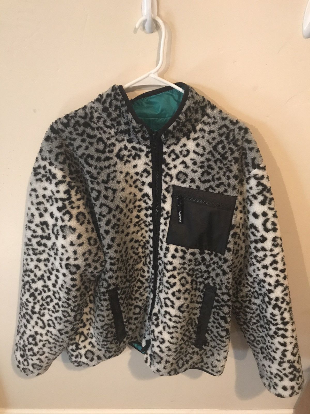Supreme Supreme Reversible leopard Sherpa fleece XL | Grailed