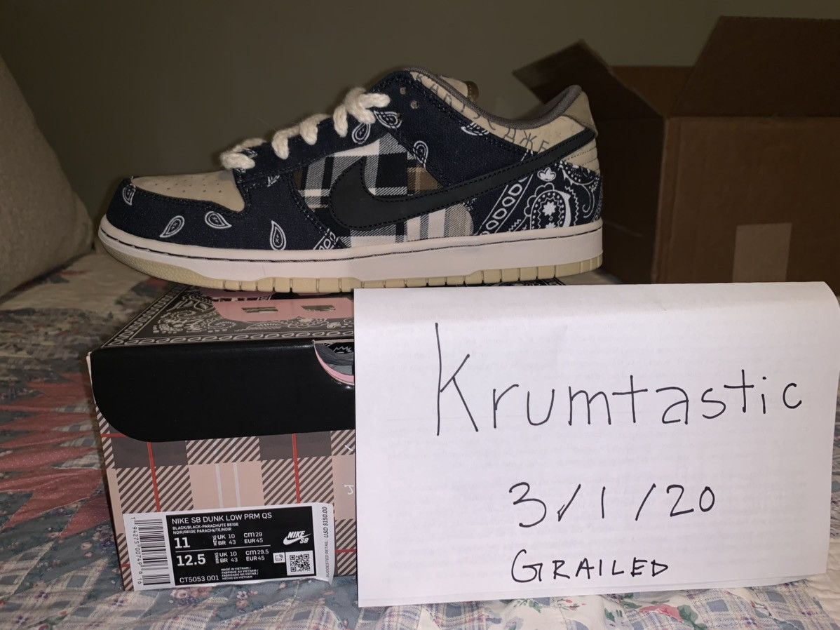 Nike Nike SB Dunk Low Travis Scott (SPECIAL BOX) | Grailed