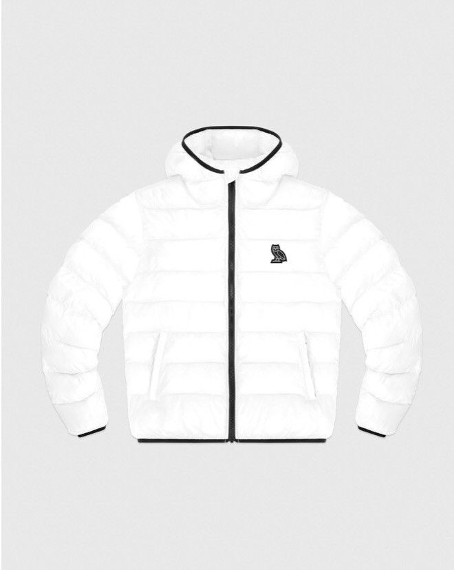 Drake × Octobers Very Own OVO Hooded Puffer Jacket | Grailed