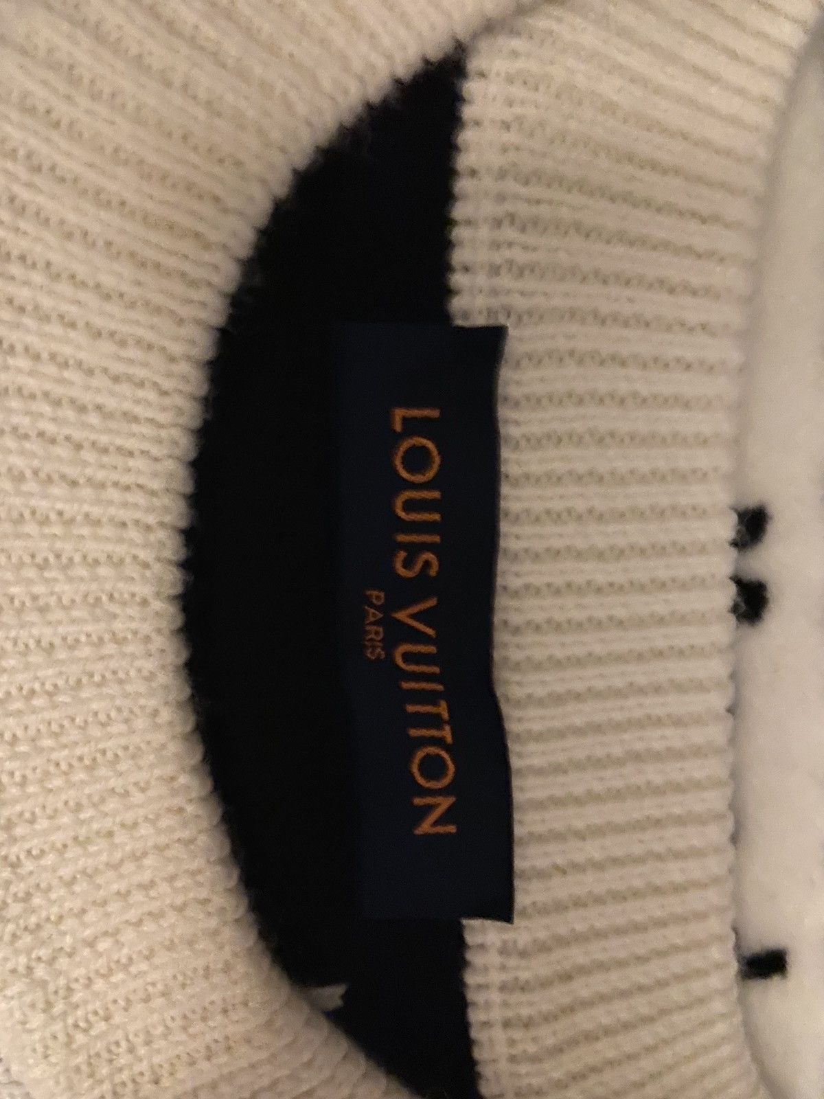 Louis Vuitton × Virgil Abloh Partition Intarsia Music Note Sweater ...
