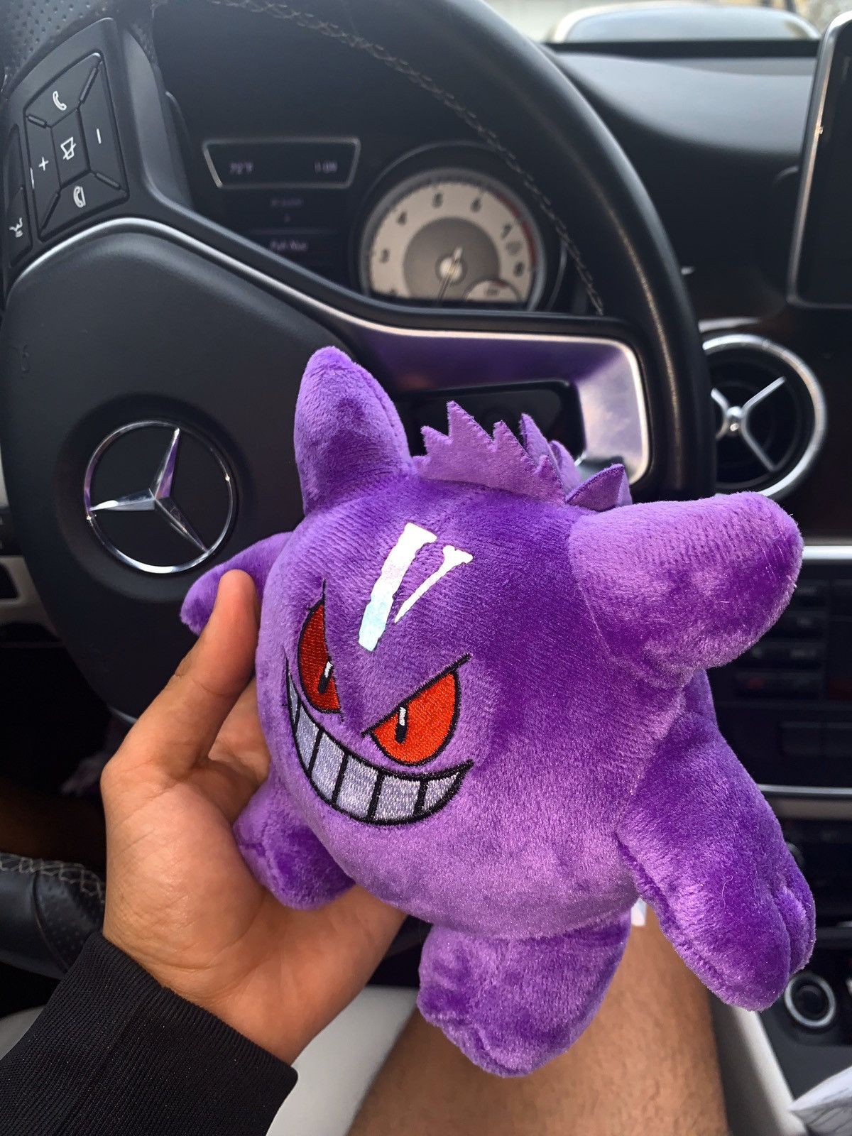 Supreme PURPLE REFLECTIVE GENGAR | Grailed