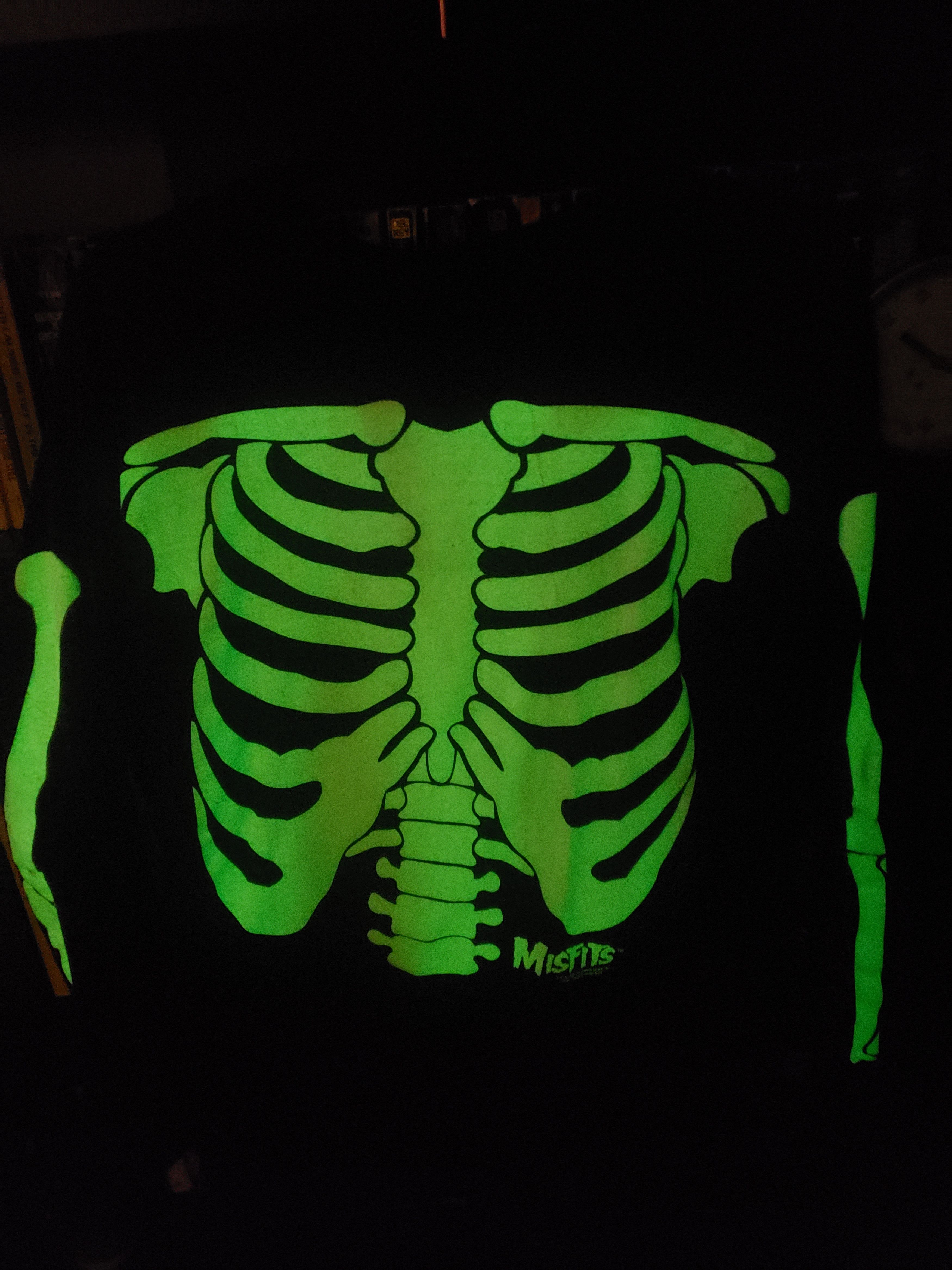 Misfits × Vintage Vintage MISFITS Skeleton Long Sleeve 1997 | Grailed