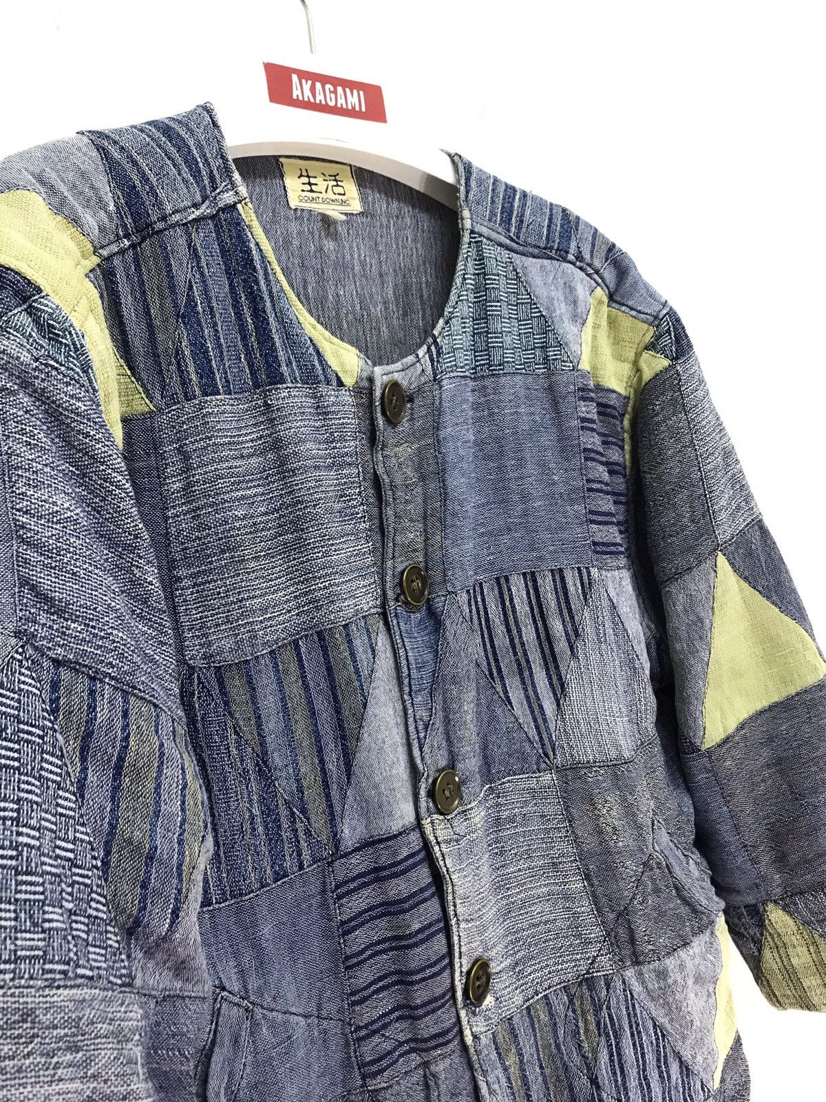 Japanese Brand Vtg Count Down Patchwork Padded Jacket Liner Style Visvim | Grailed