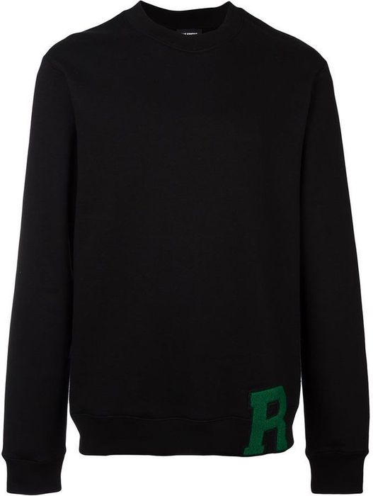 Raf Simons R patch Sweatshirt | Grailed