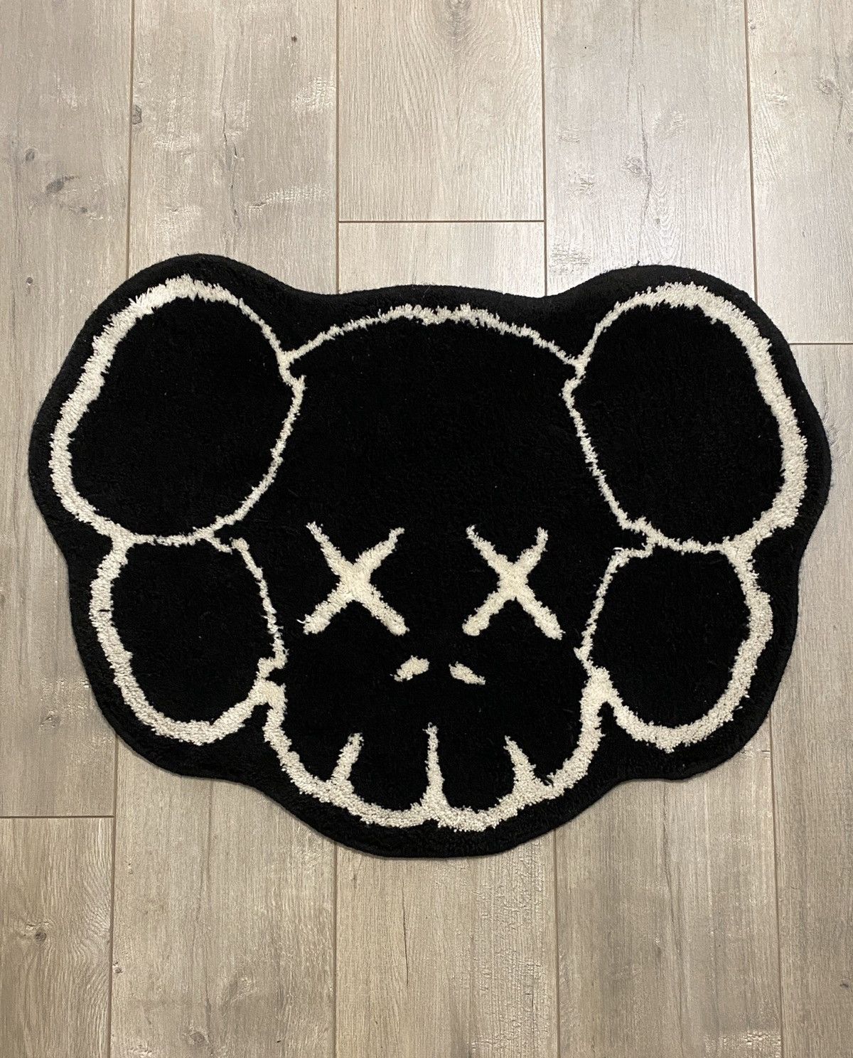 Kaws Black Rug | Grailed