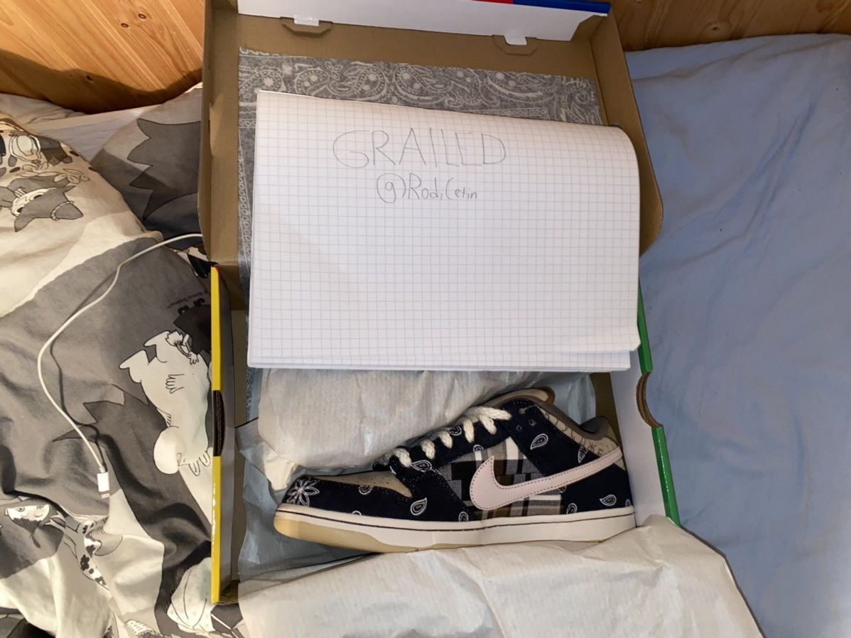 Nike Nike SB Dunk Low Travis Scott (Regular Box) | Grailed