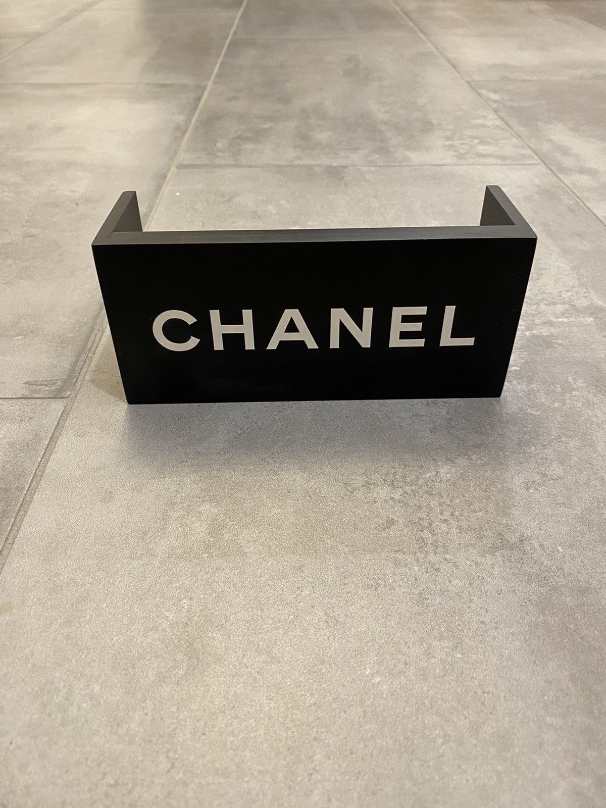 Chanel Authentic Chanel Logo Display | Grailed