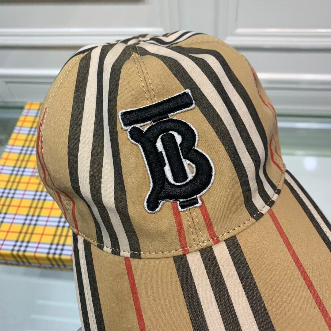 Burberry TRUCKER TB LOGO BASEBALL CAP | Grailed